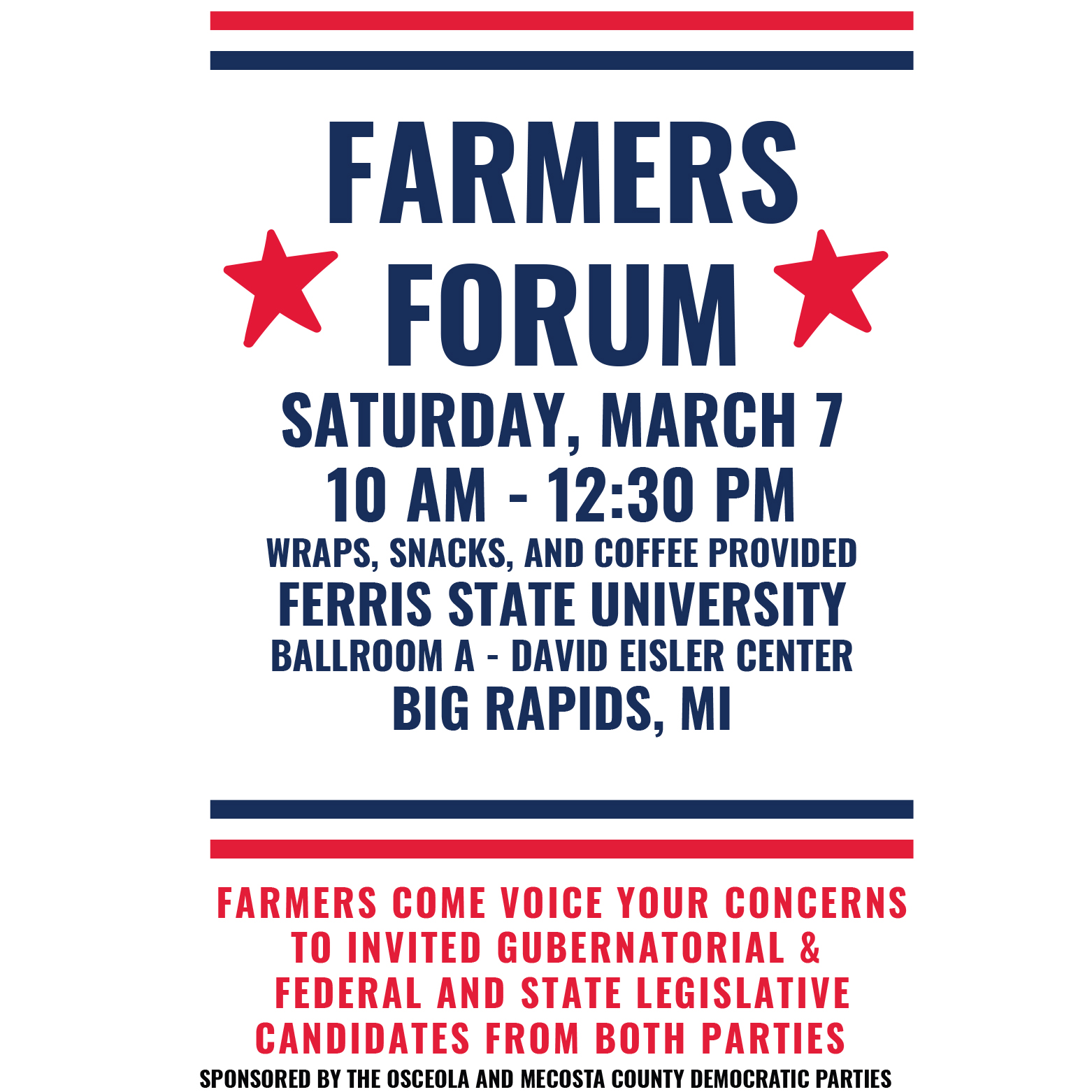 Farmers Forum invites locals to speak with candidates about issues
