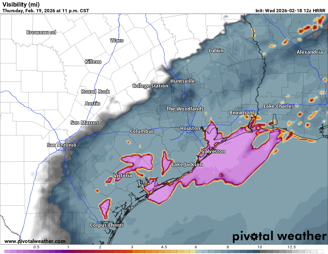 Houston temps to dive nearly 40 degrees after weekend cold front
