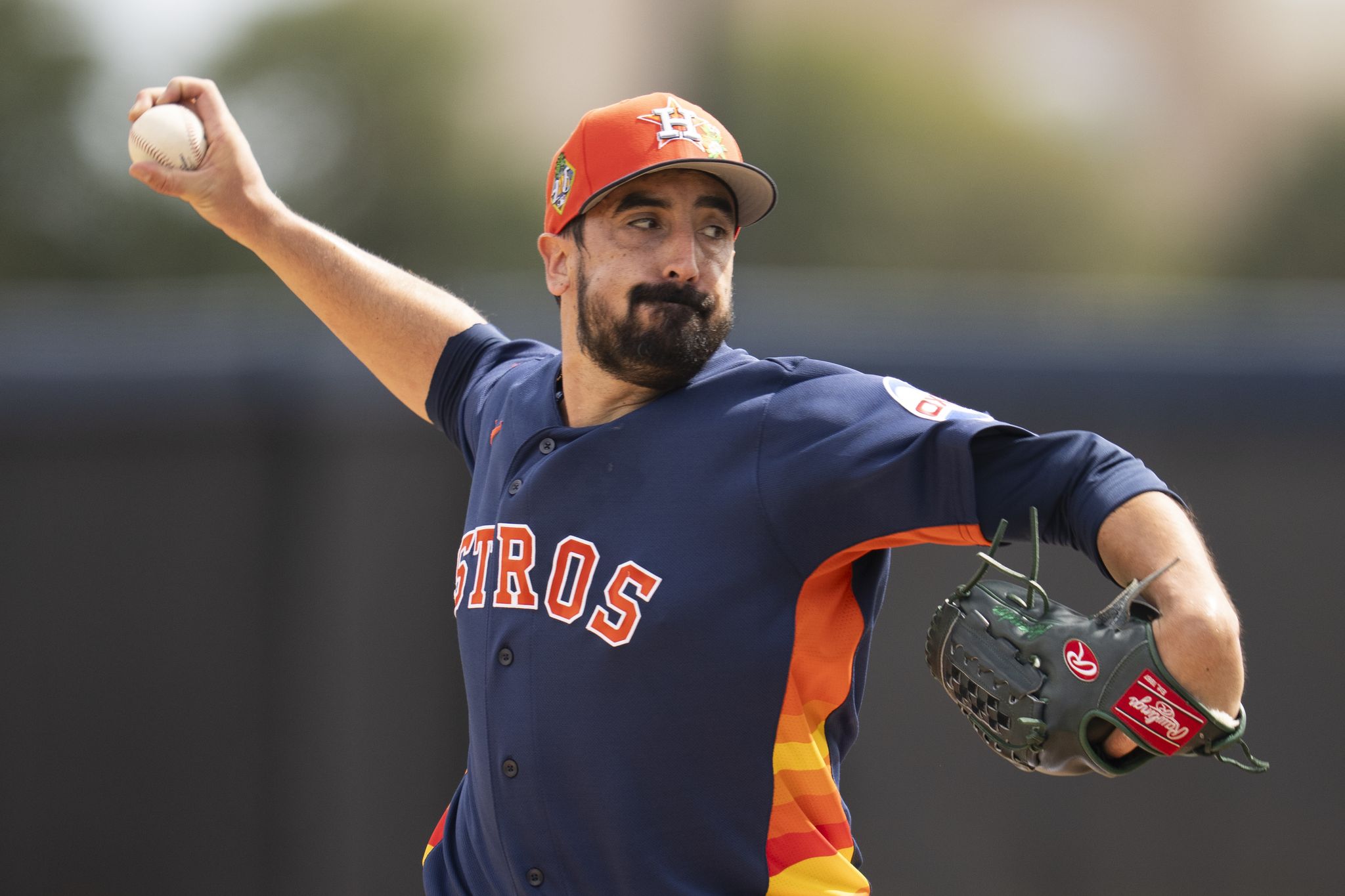 Why did the Astros option starting pitcher Jason Alexander to minors?