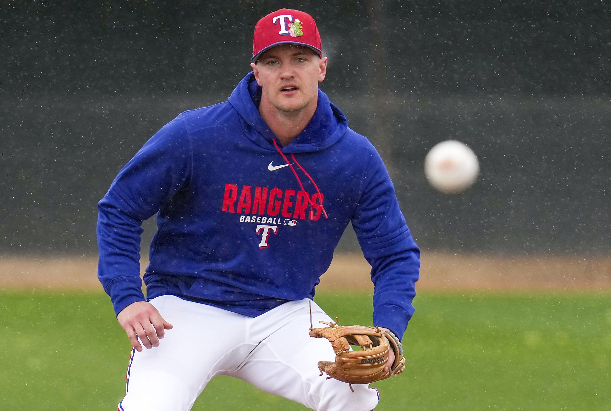 Josh Jung, Justin Foscue both sidelined at Rangers camp with injuries