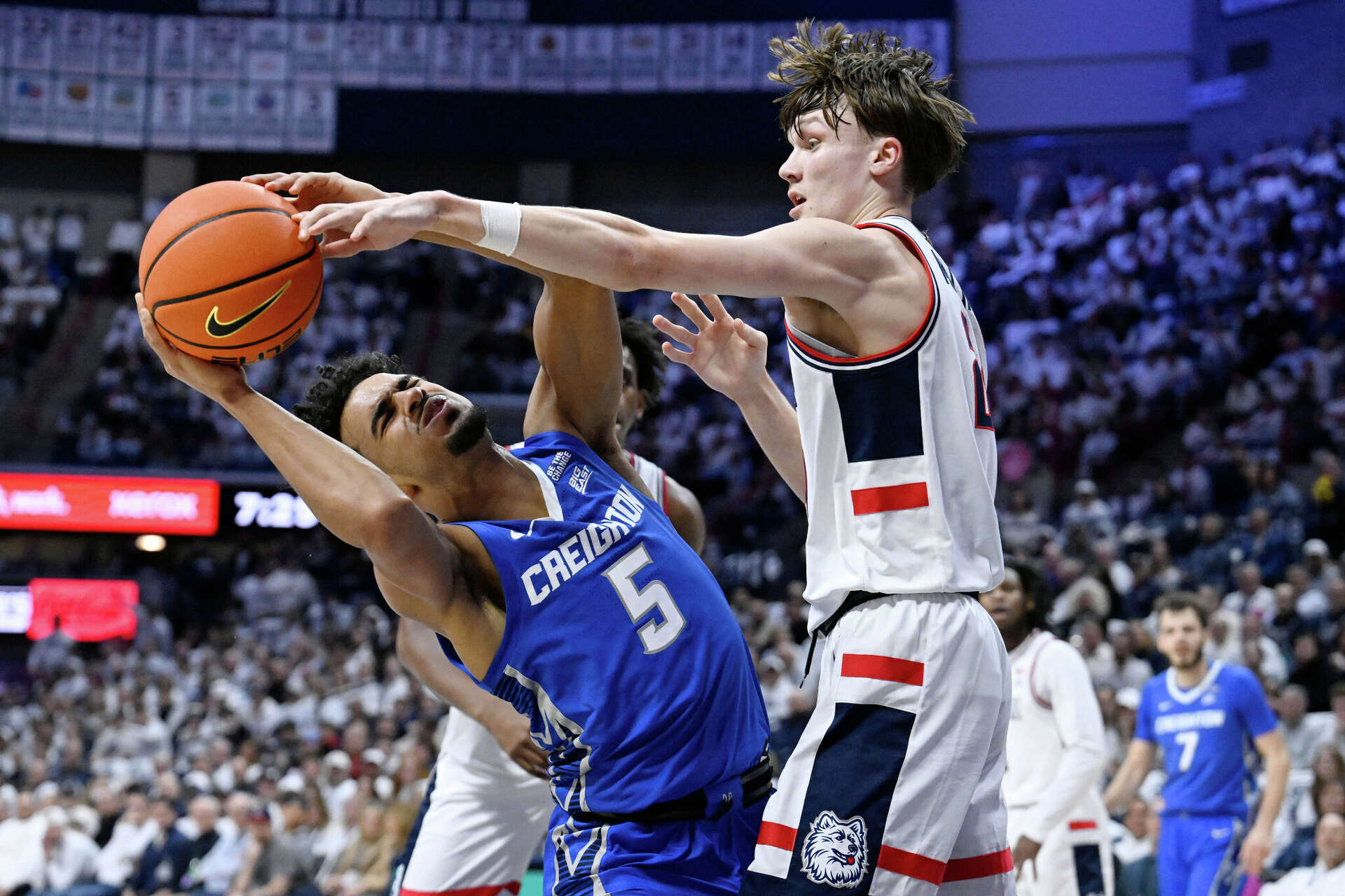 UConn men's basketball shocked at home by Creighton