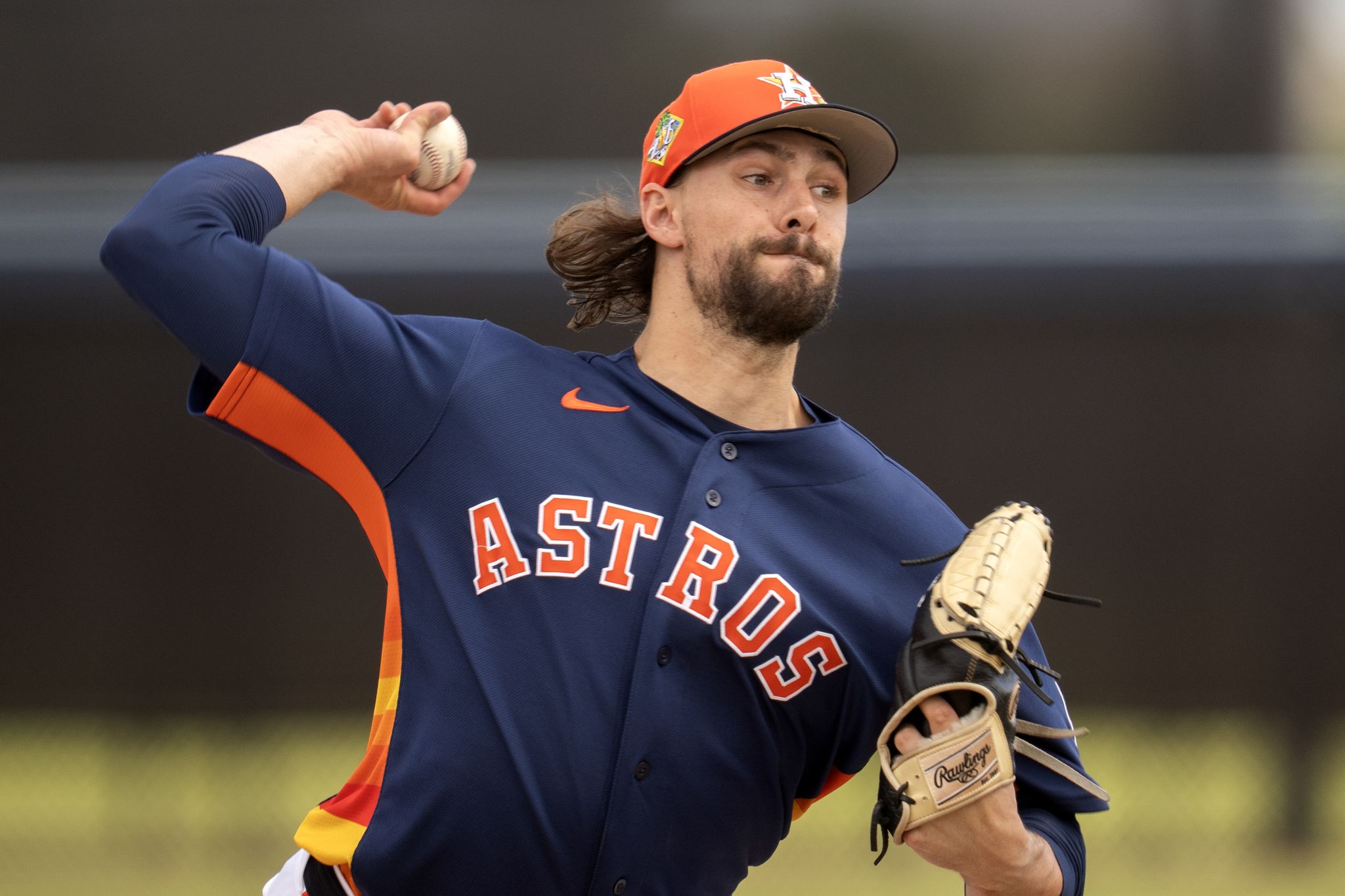 Houston Astros: Ryan Weiss makes his pitch for spot in rotation