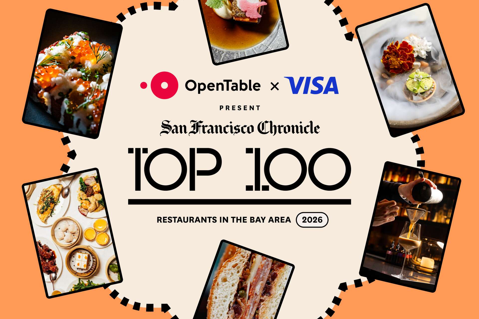 Join the SF Chronicle's 2026 Top 100 Restaurants party and reveal