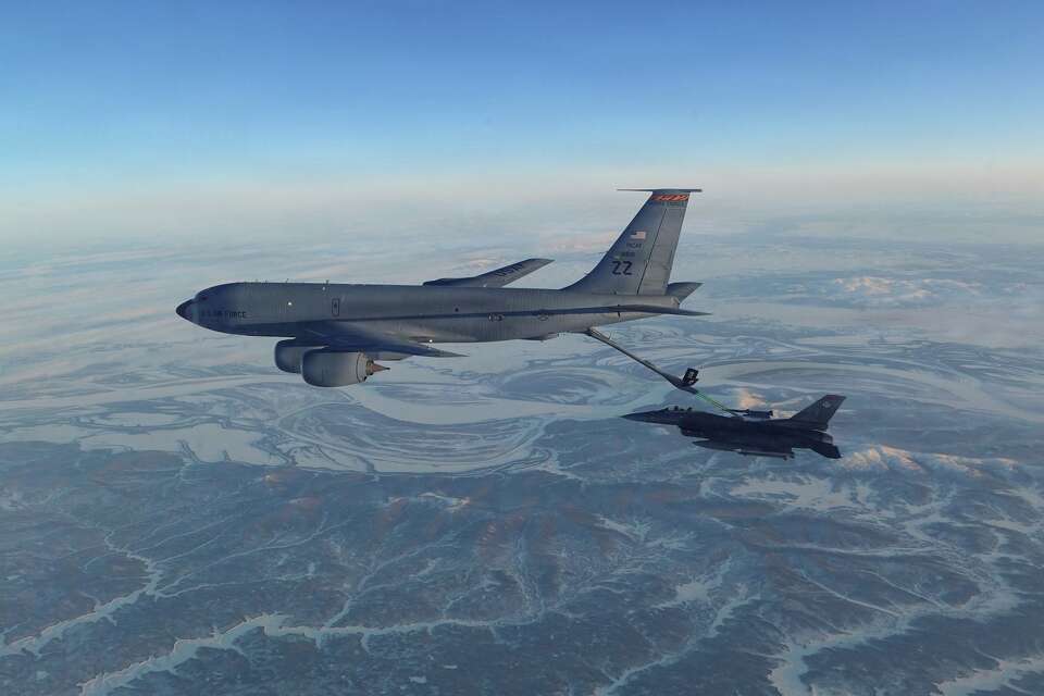 US military refueling plane crashes in Iraq and rescue is underway