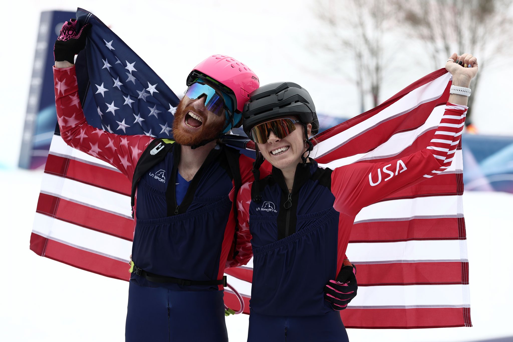 Anna Gibson and Cameron Smith celebrate surprise 4th-place finish in ...