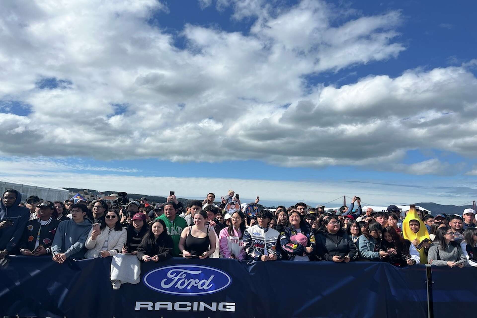 Tens of thousands turn out for Red Bull F1 event in SF's Marina