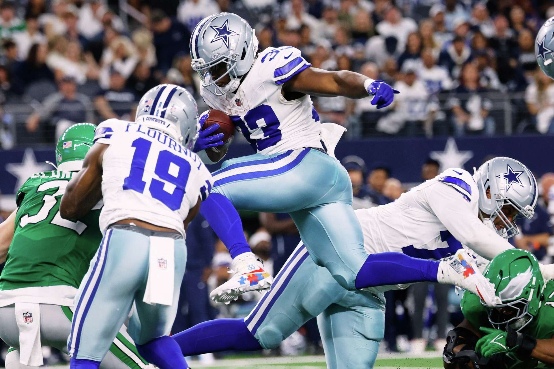 Cowboys Running Back By Year