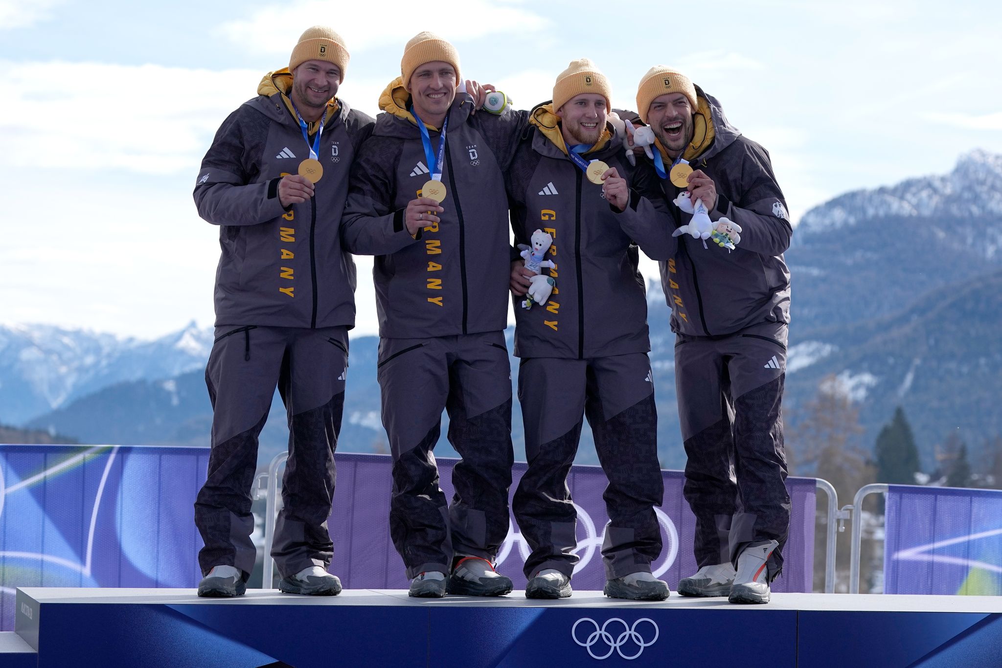 Germany's Lochner goes into retirement with Olympic 4-man bobsled gold ...