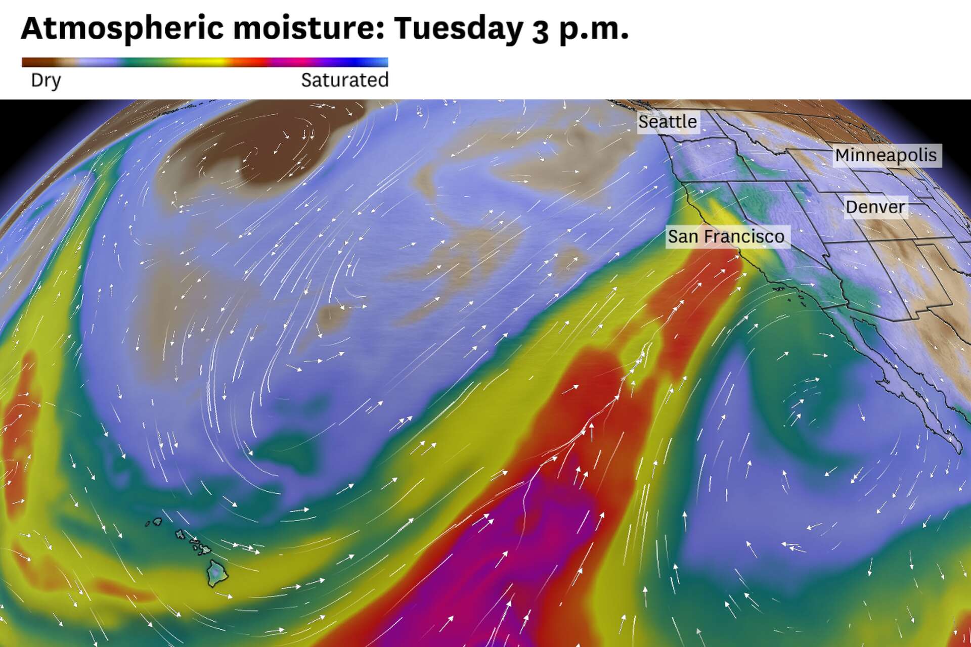 Pineapple Express to flood California with warm air and rain
