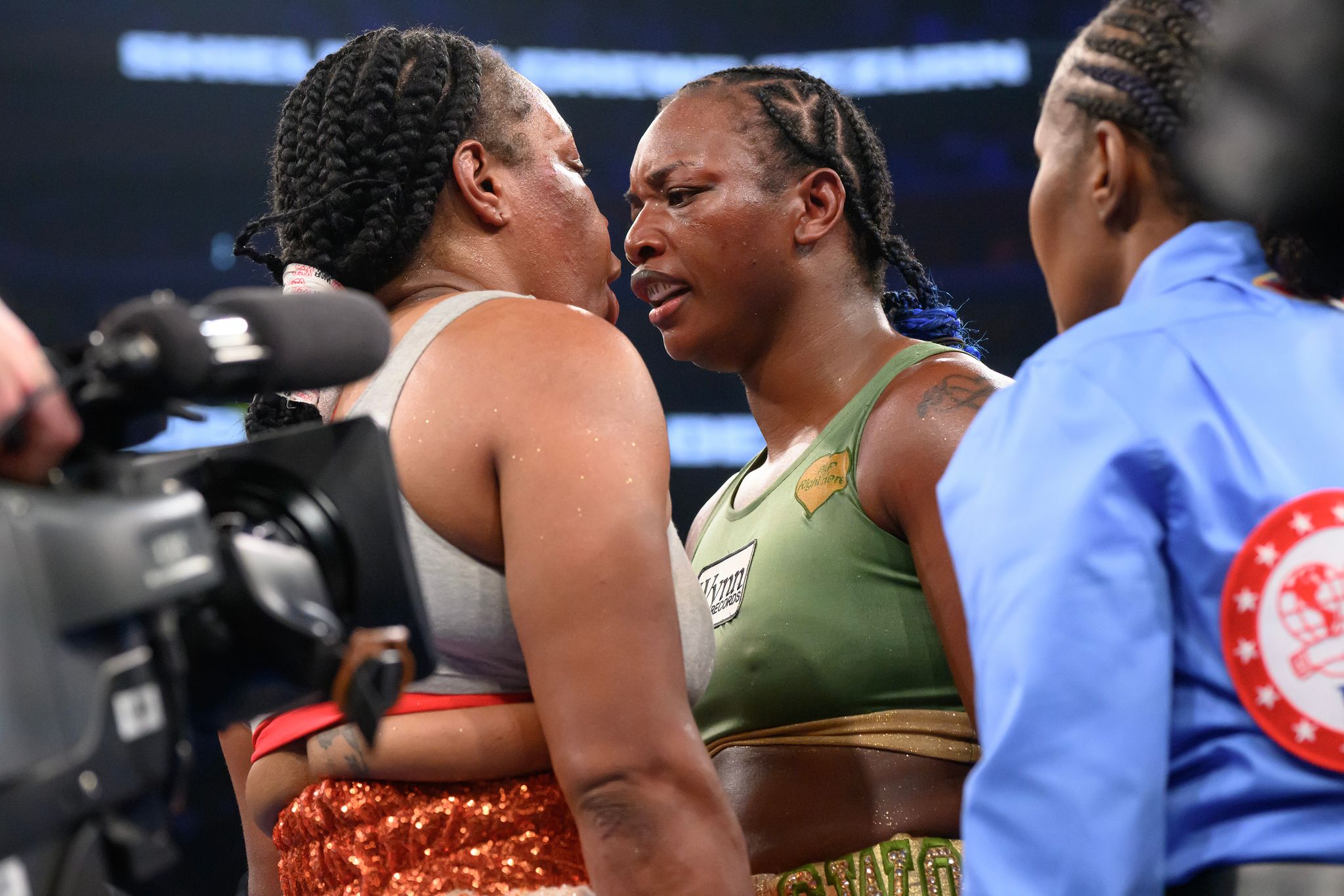 Claressa Shields pounds out lopsided victory over rival Franchon Crews ...
