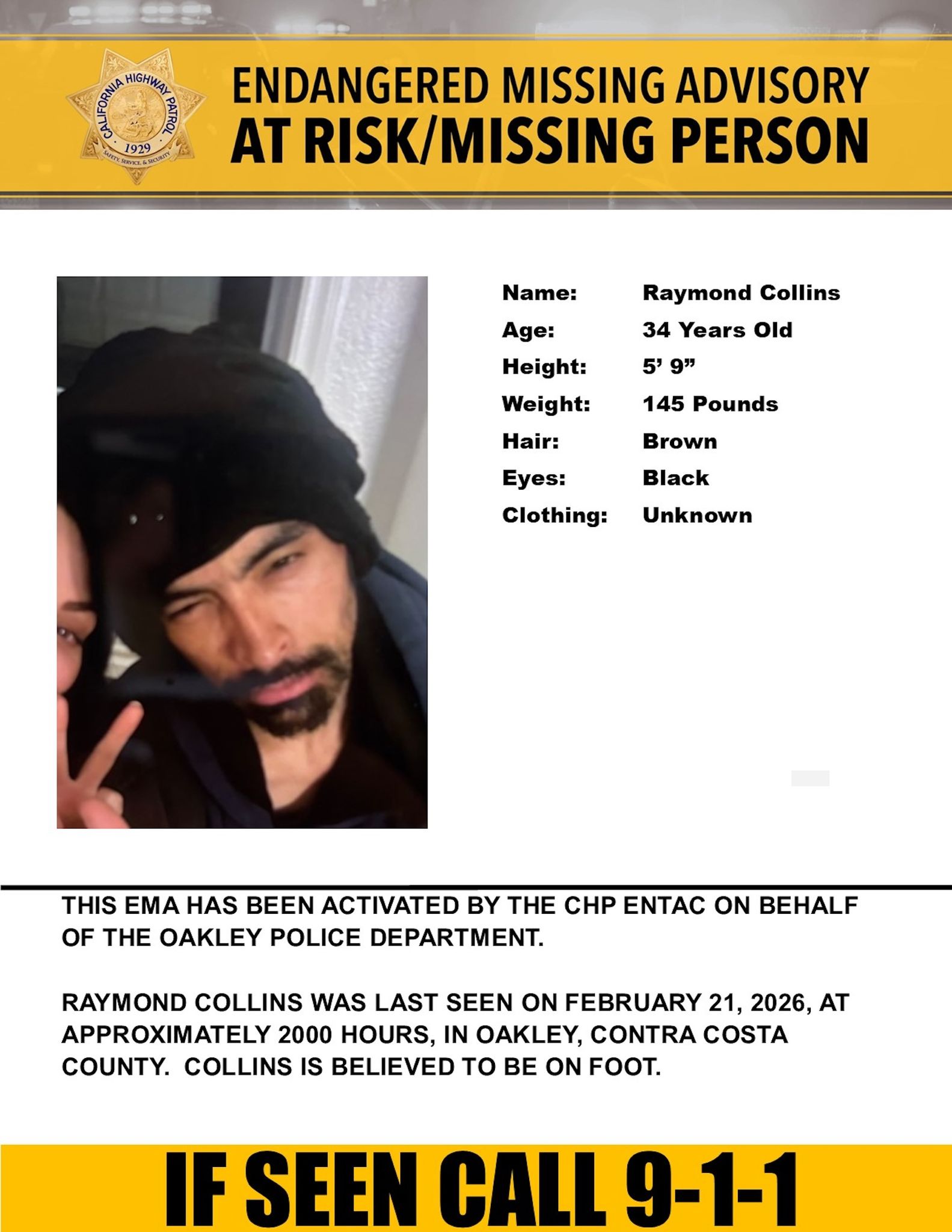 Contra Costa Co.: Chp Issues Alerts For 2 Missing In Oakley