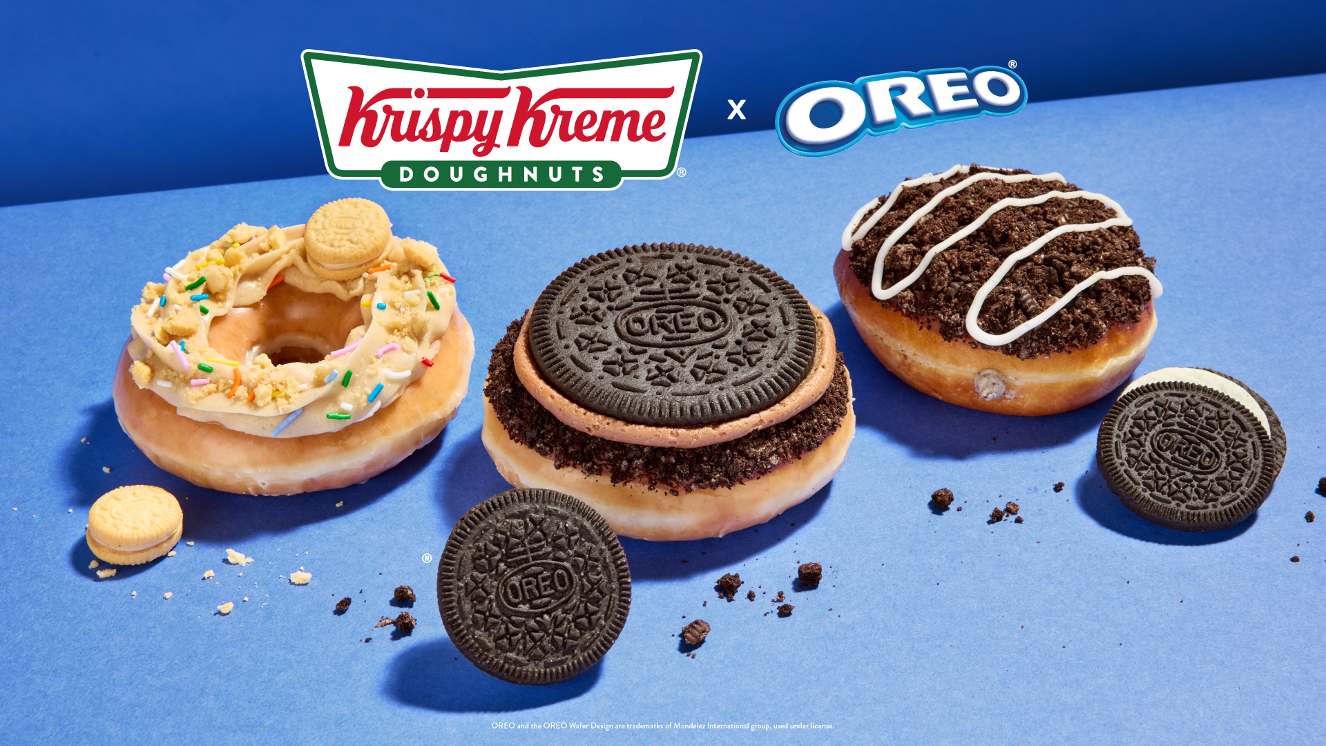 Krispy Kreme and Oreo unveil 3 new limited-time doughnuts