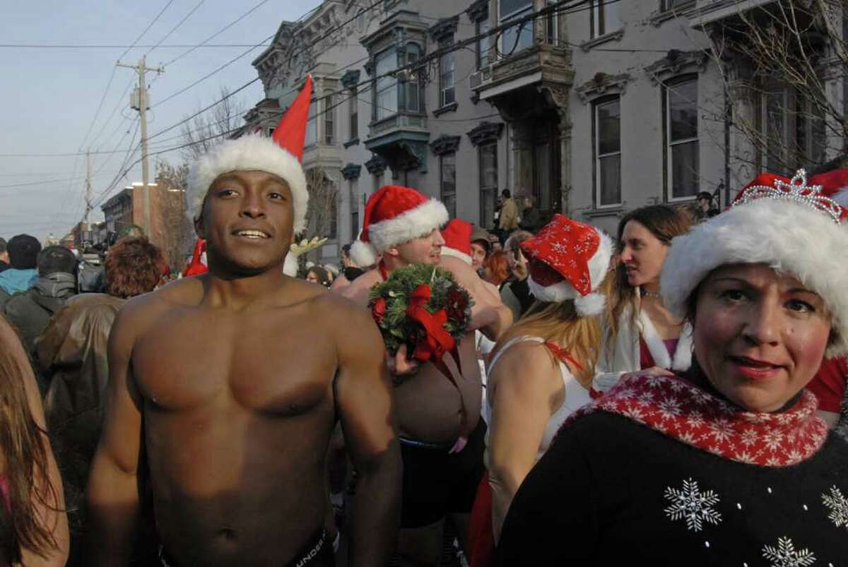 SEEN: 5th Annual Santa Speedo Sprint