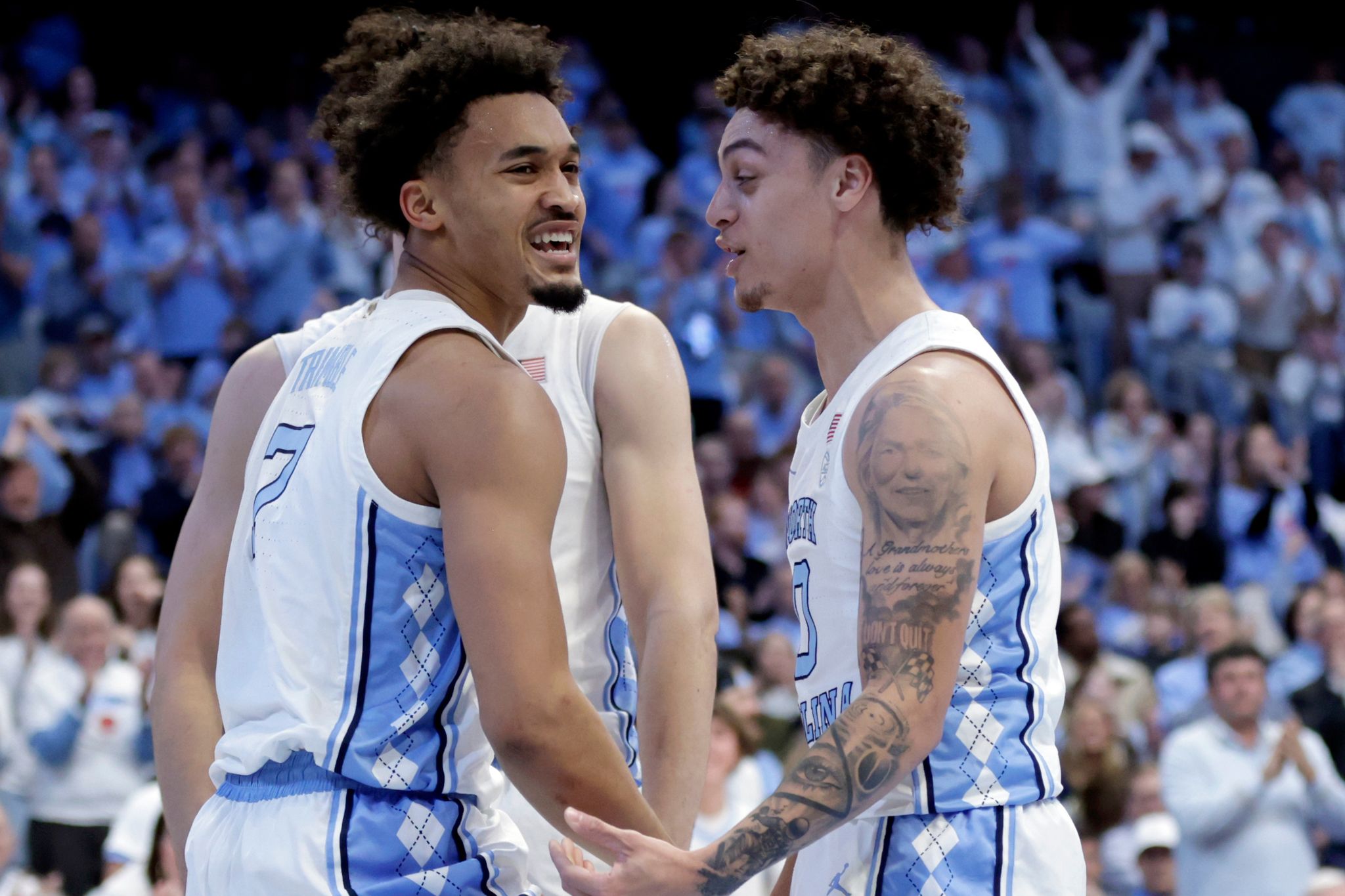 Seth Trimble scores a career-high 30 points as No. 18 UNC holds off No ...