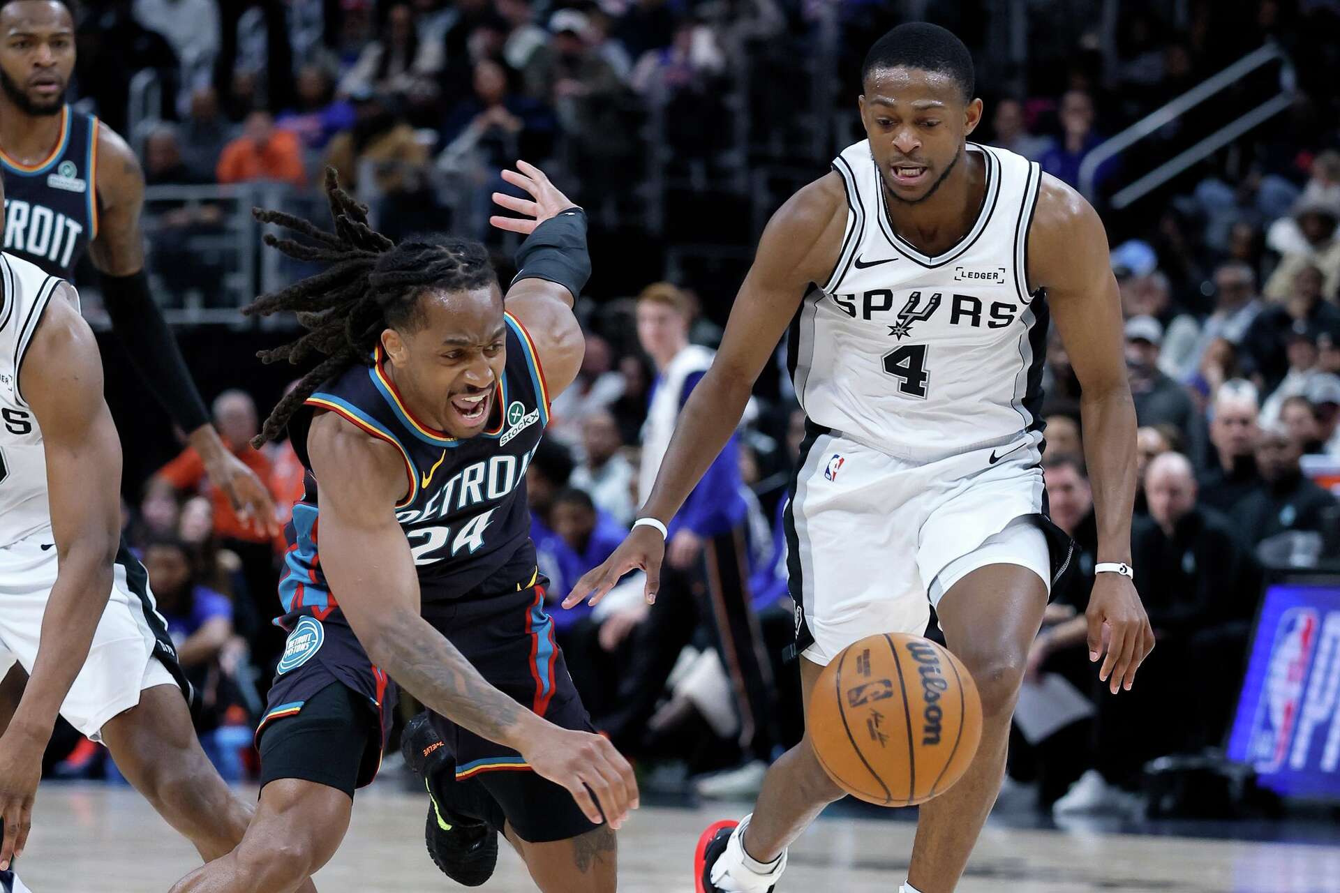 San Antonio Spurs got physical in beating 'bully ball' Detroit Pistons