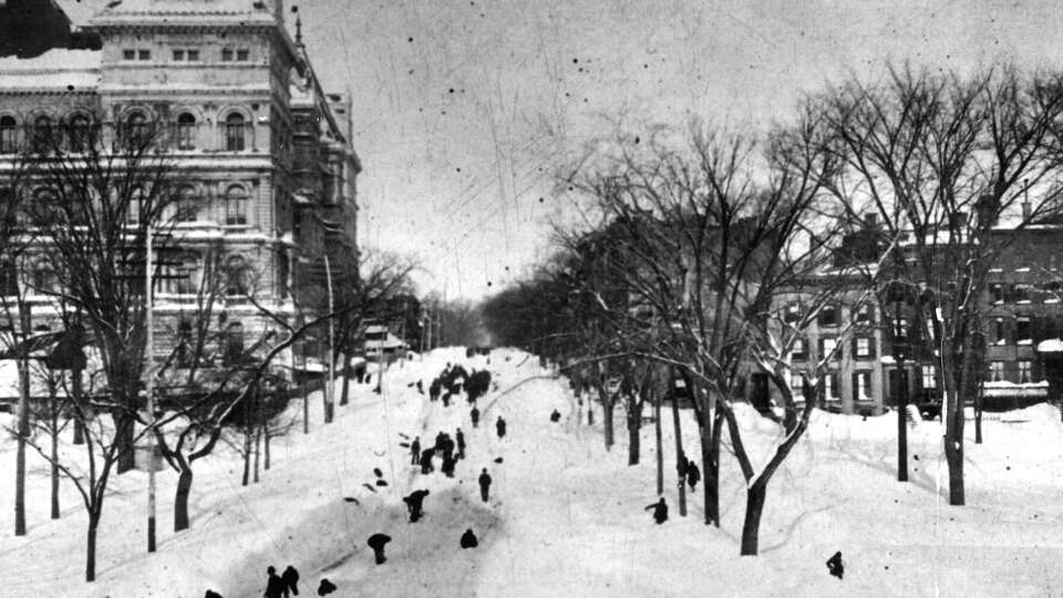 Opinion: Snow storm no match for epic Blizzard of 1888