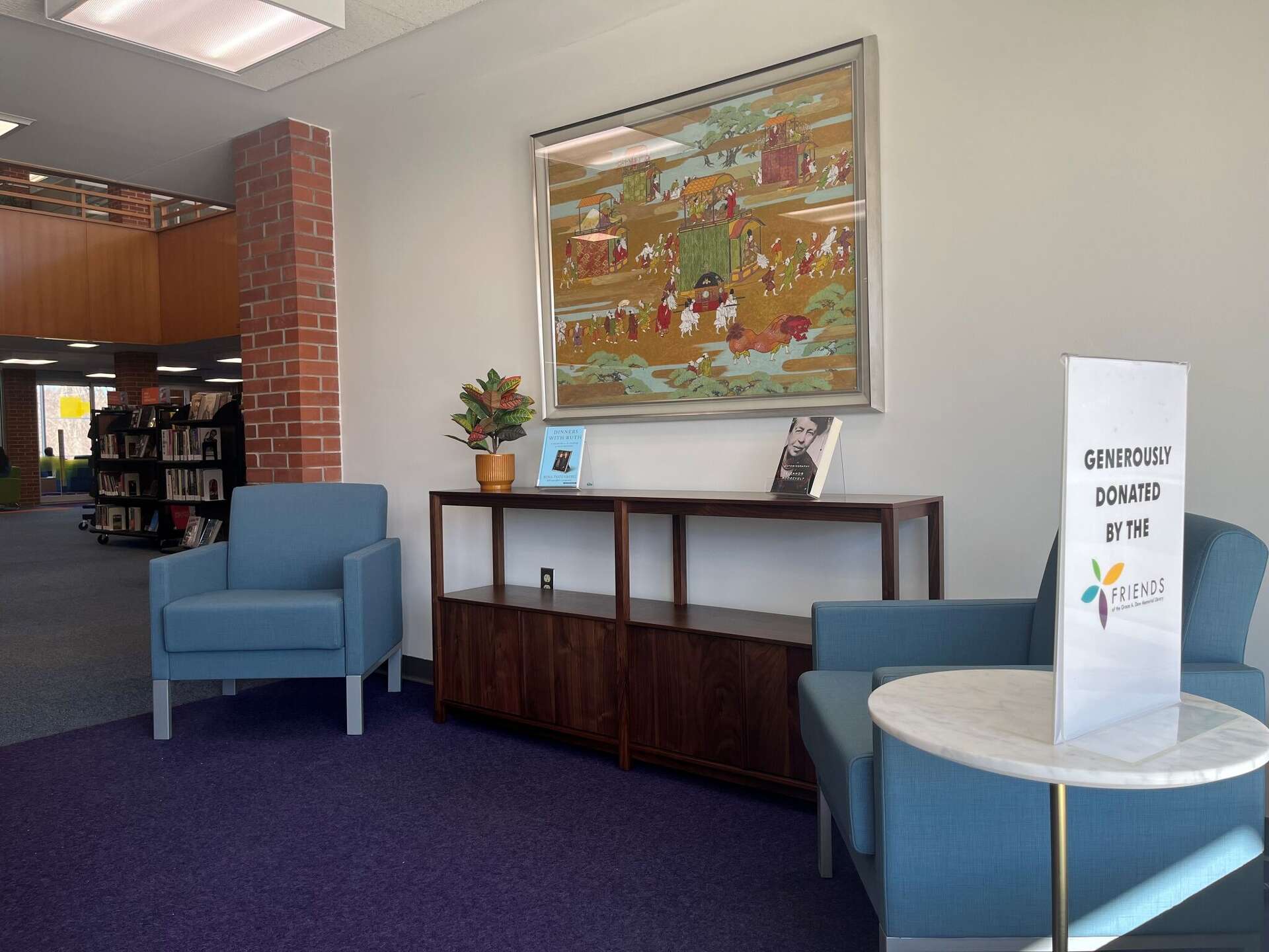 Grace A. Dow Library reopens with new study pods, MidLab