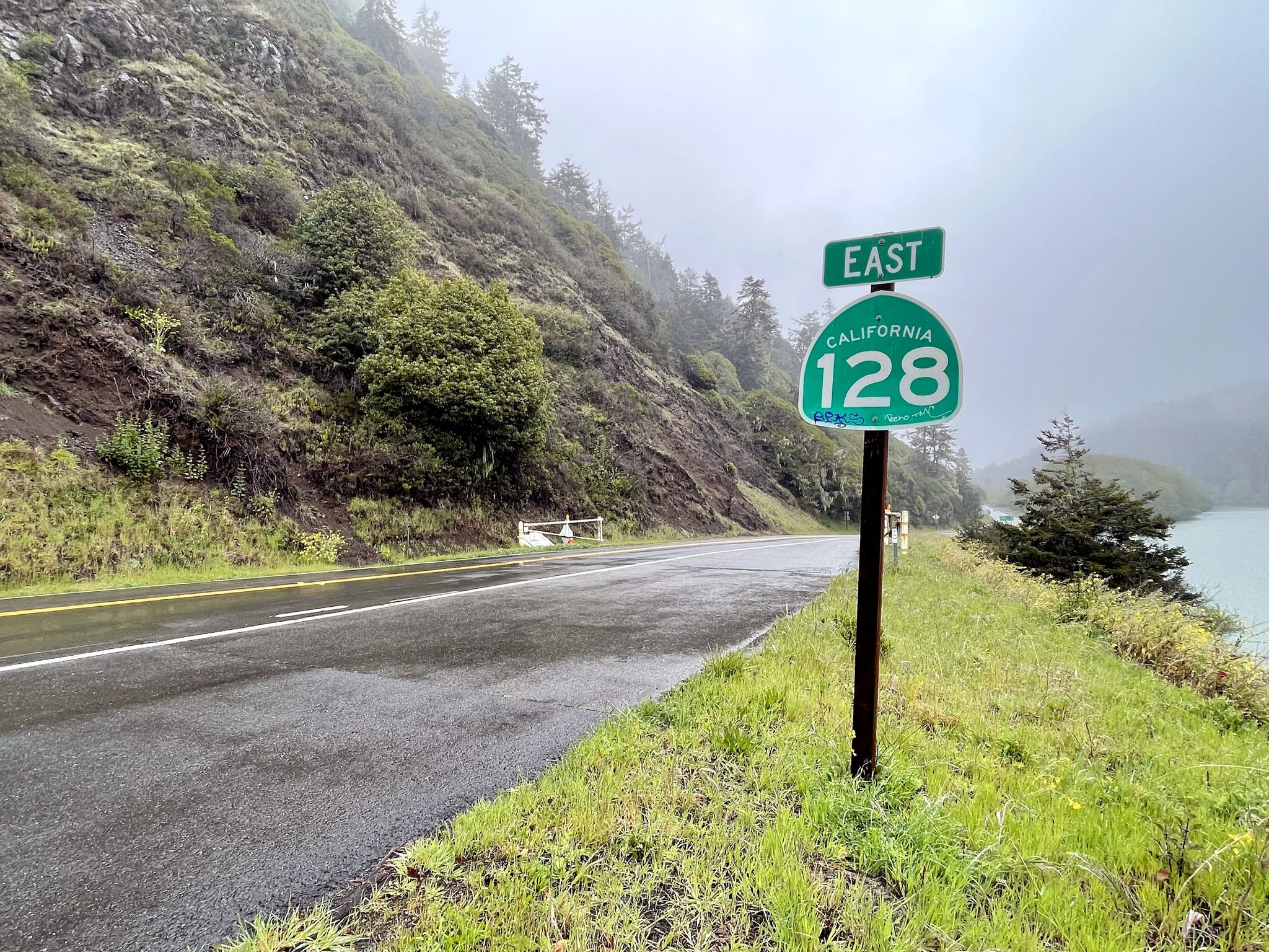 Mendocino Co.: Portion Of Highway 128 Closed In Anderson Valley Due To ...