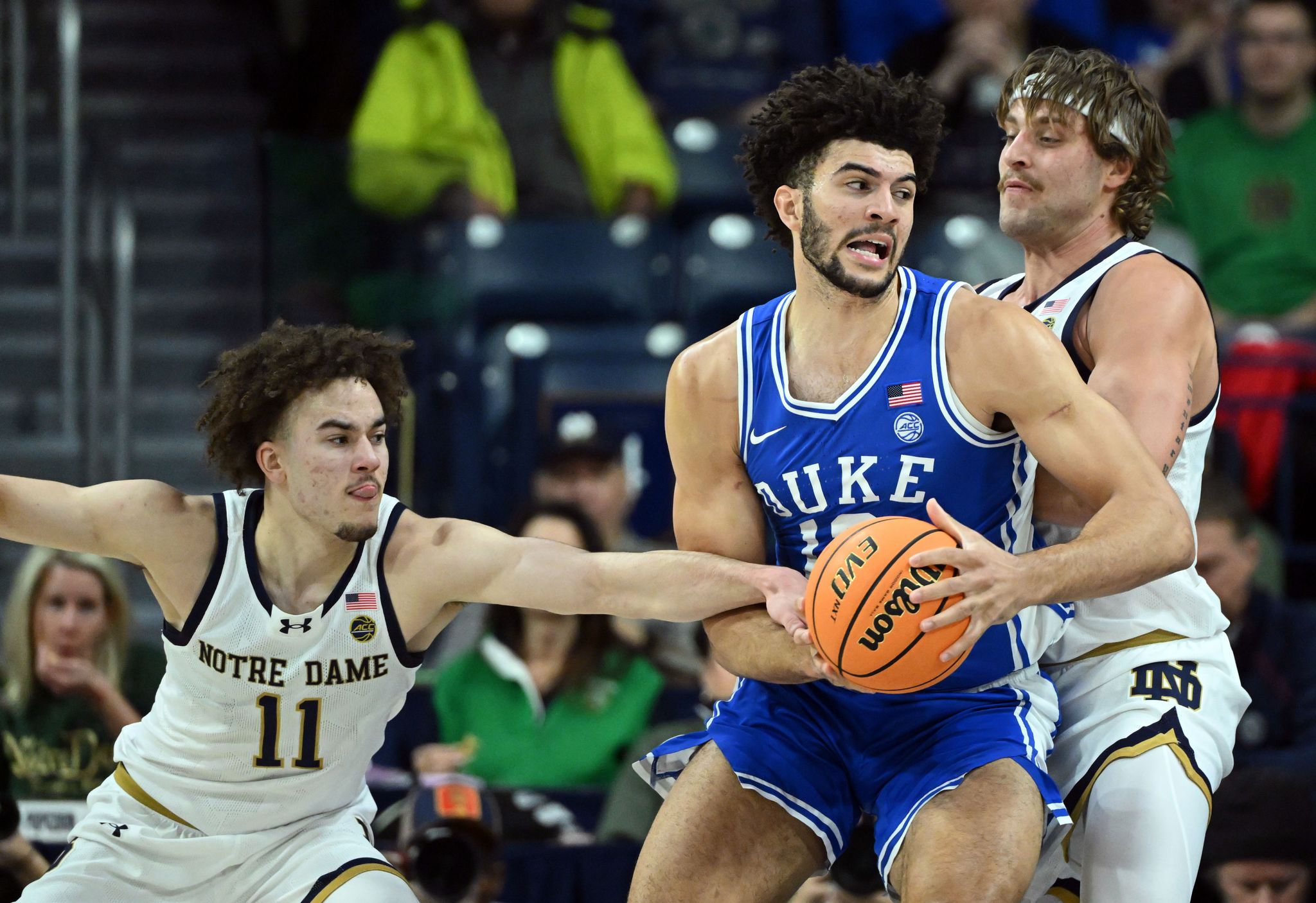 No. 1 Duke beats Notre Dame 100-56 behind Cameron Boozer’s 24 points ...