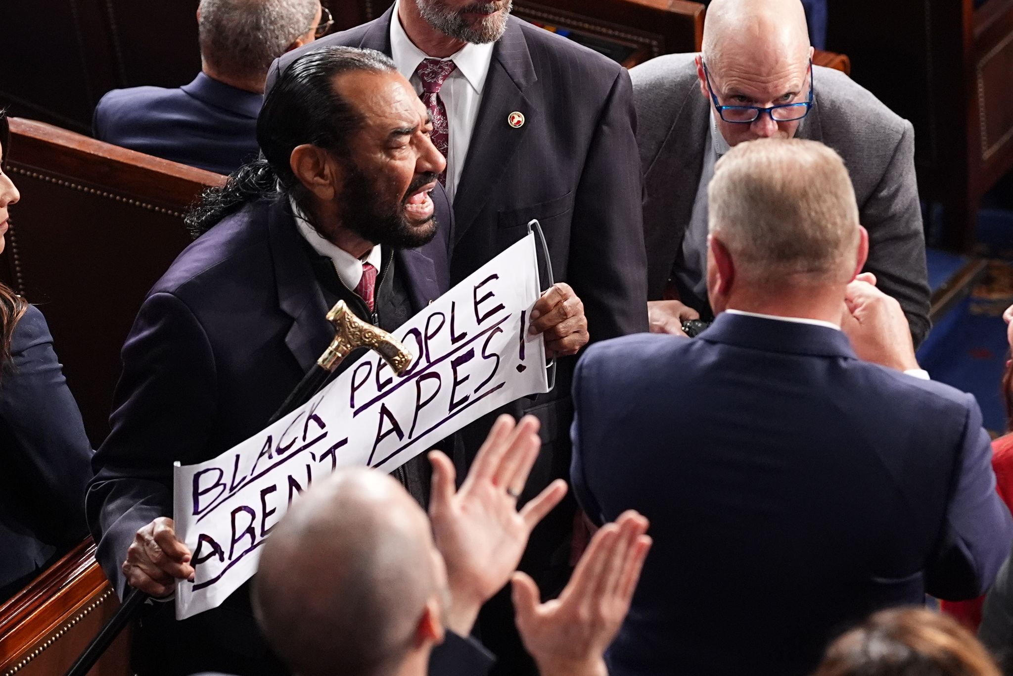 Rep. Al Green ejected from State of the Union again