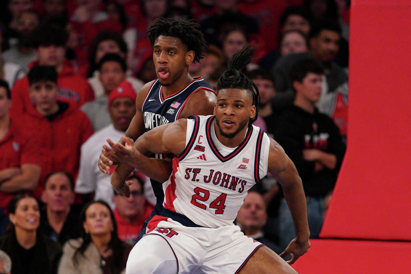 UConn-St. John's Big East matchup features big man duel