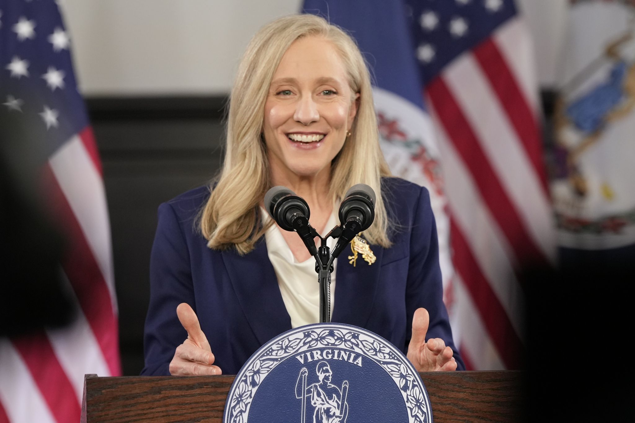 Virginia Gov. Abigail Spanberger questions whether Americans feel the ...
