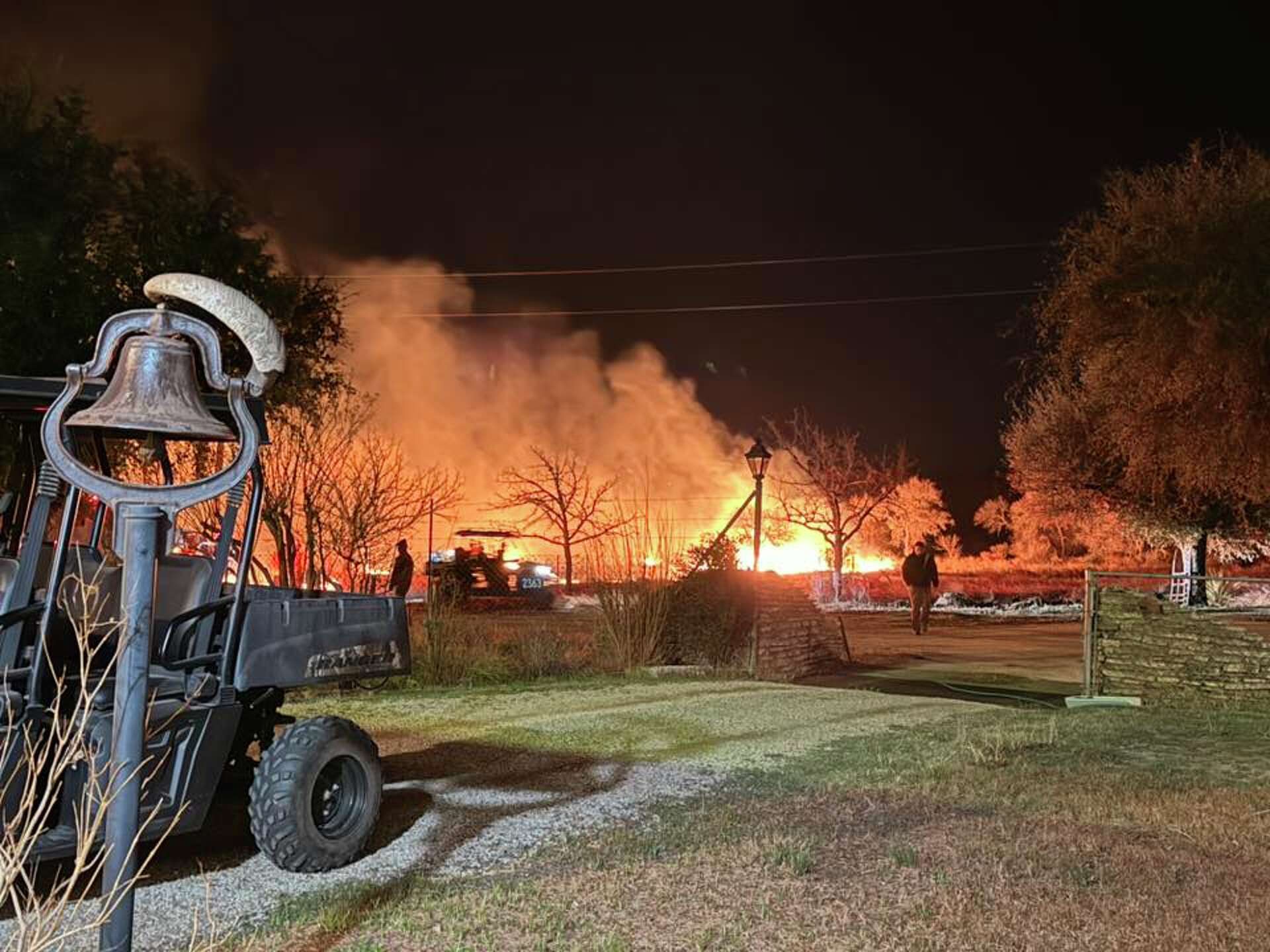 Nebo Mountain fire near Fredericksburg fully contained