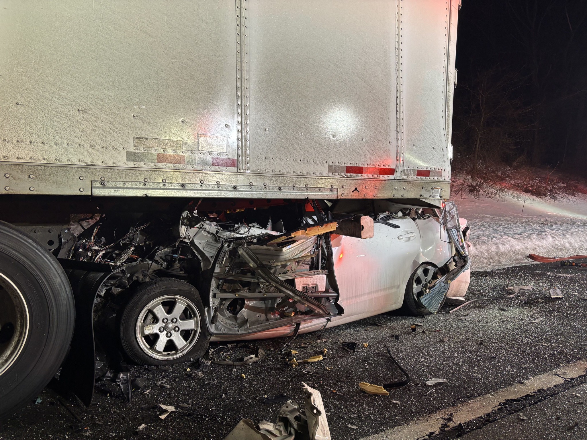 Driver killed in Manchester crash on I-84 east Thursday, officials say