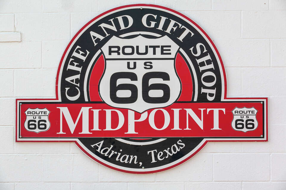98-year-old Texas landmark is exactly halfway down Route 66