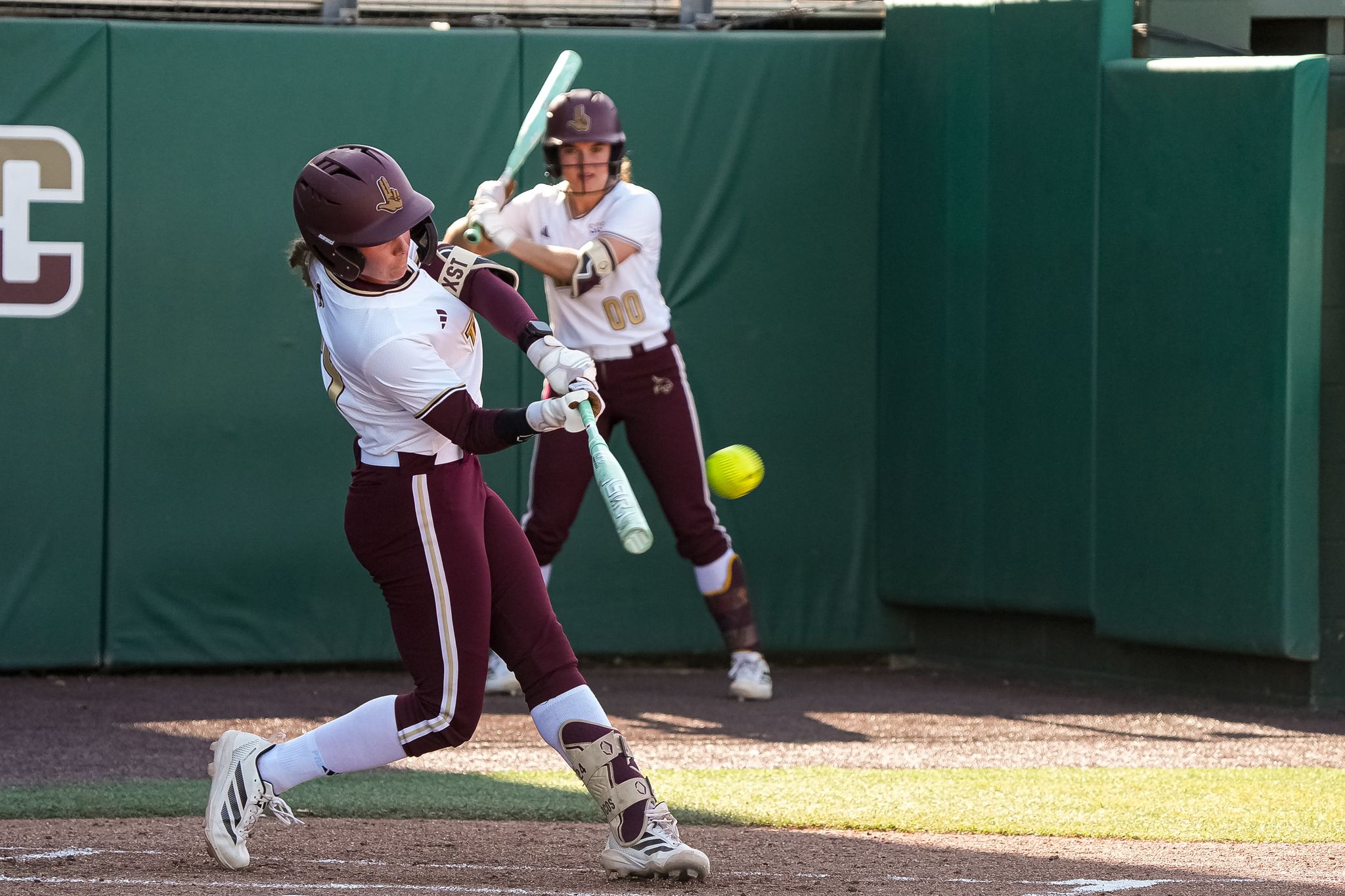 Texas State softball vs Coastal Carolina: Weather delay in semifinal