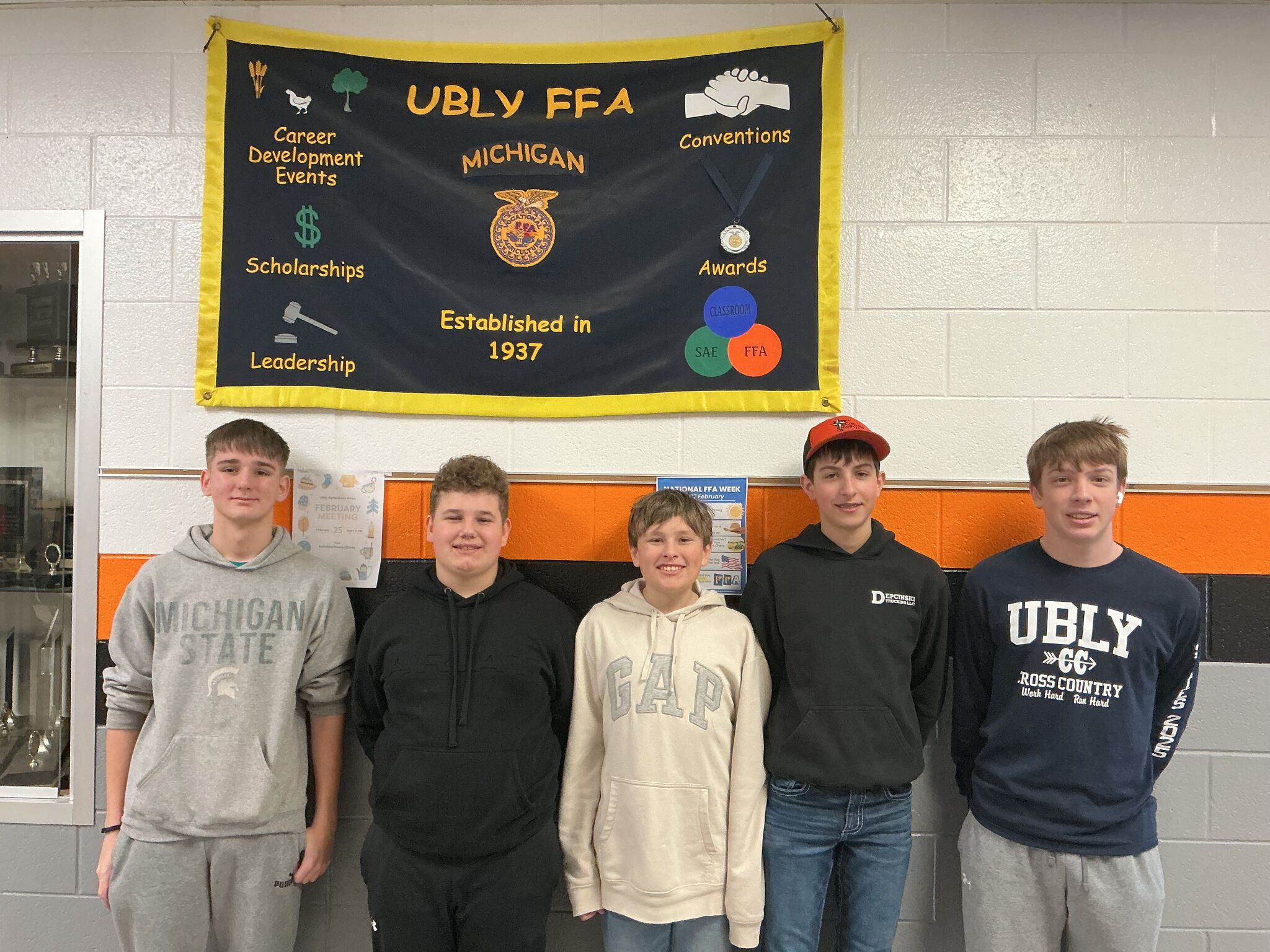 Ubly FFA grants boost student SAE projects with $5K