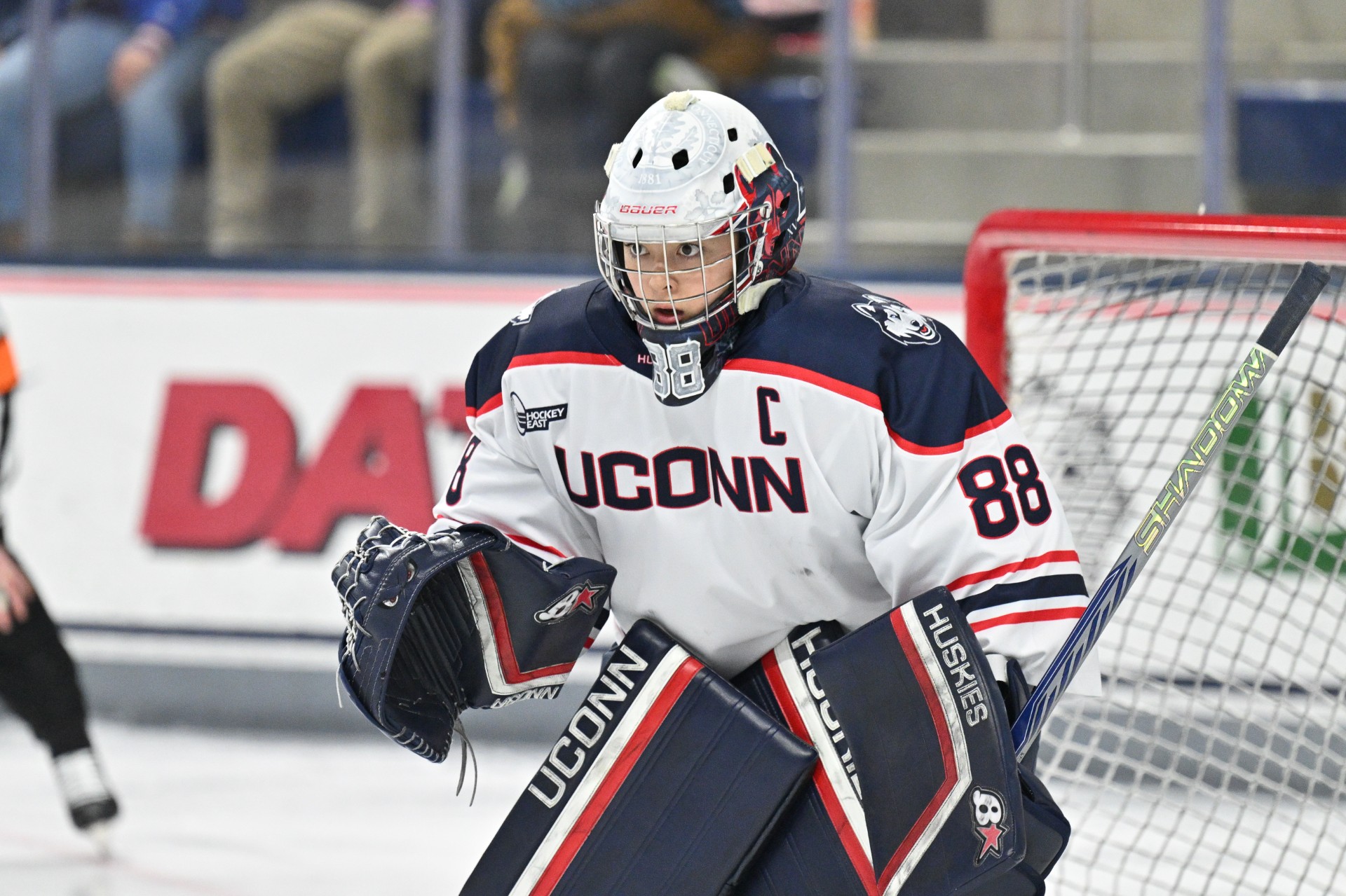 See how Connecticut is making history in NCAA women's hockey tourney