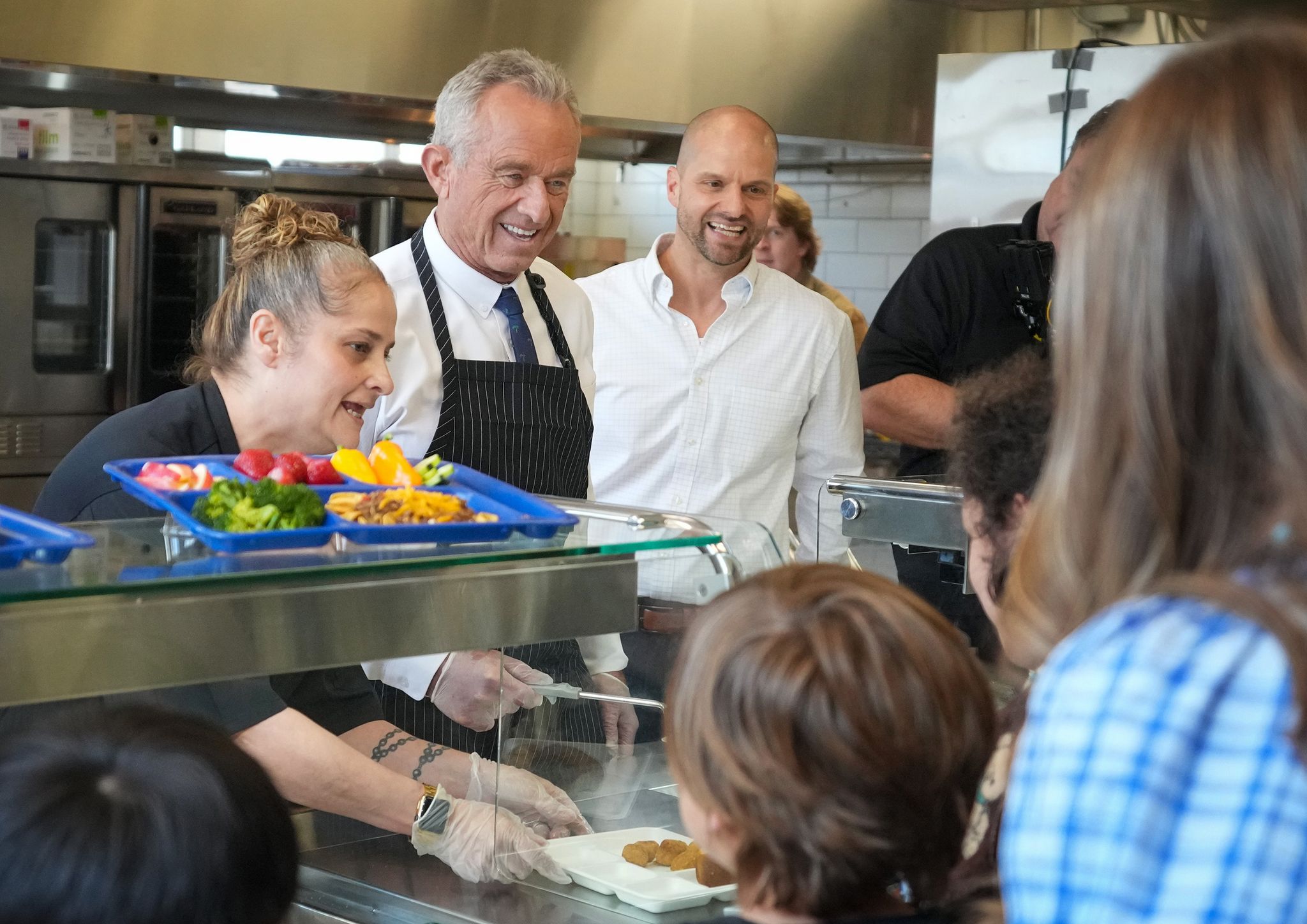 Robert F. Kennedy Jr. visits Austin school, protest | Photos