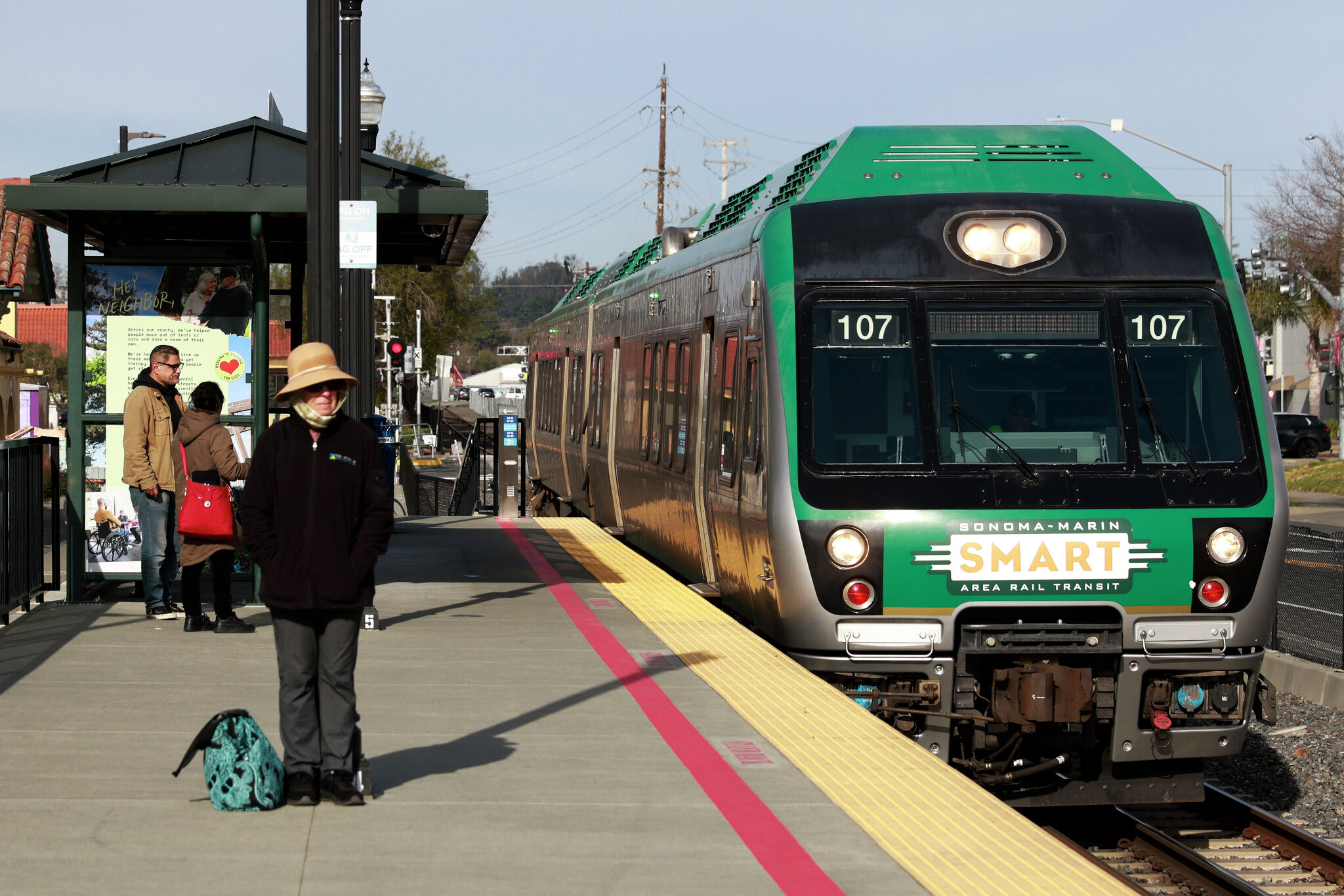 Powerful Wine Country family trying to kill SMART train with a book