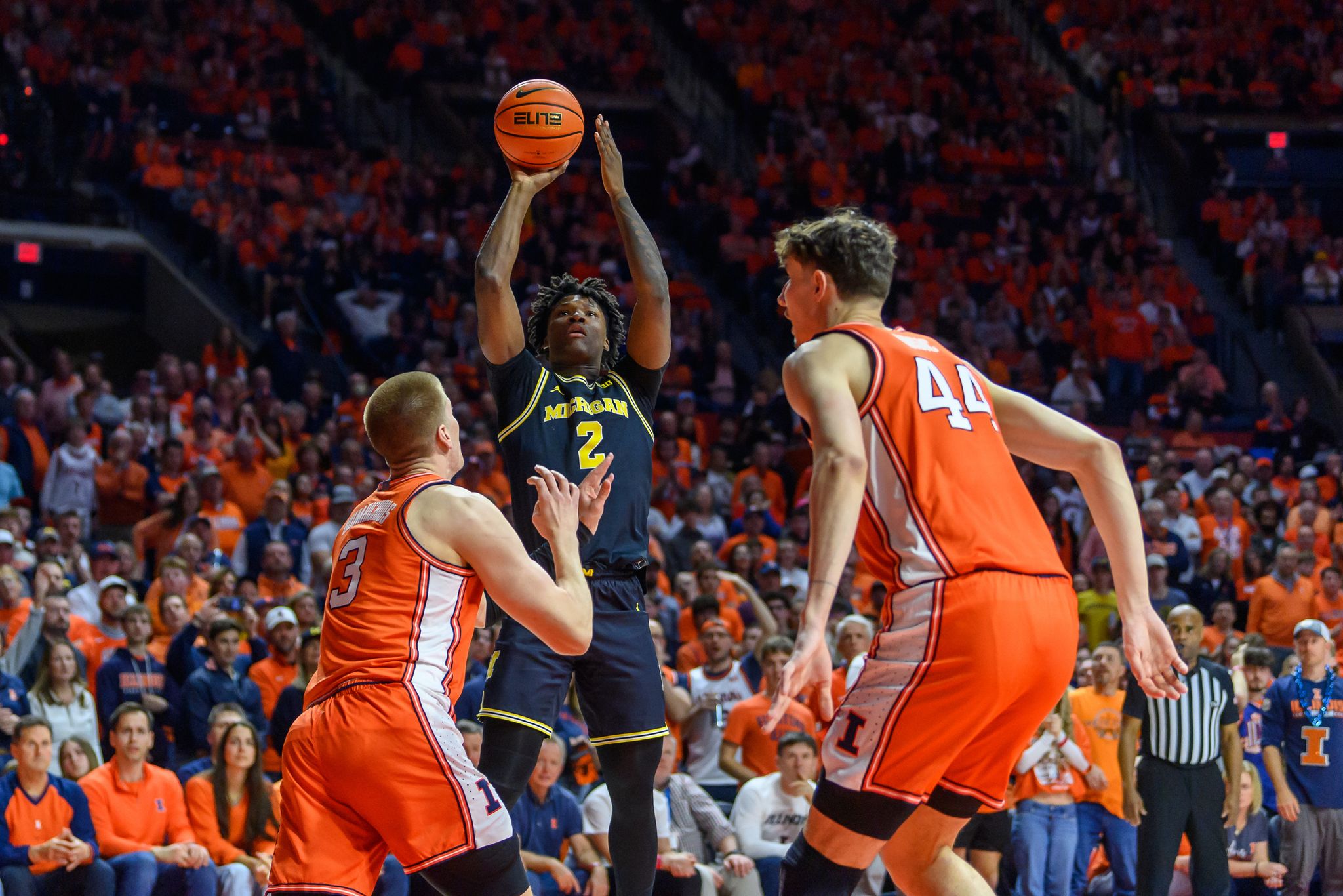 No. 3 Michigan claims Big Ten regular-season title with an 84-70 win ...