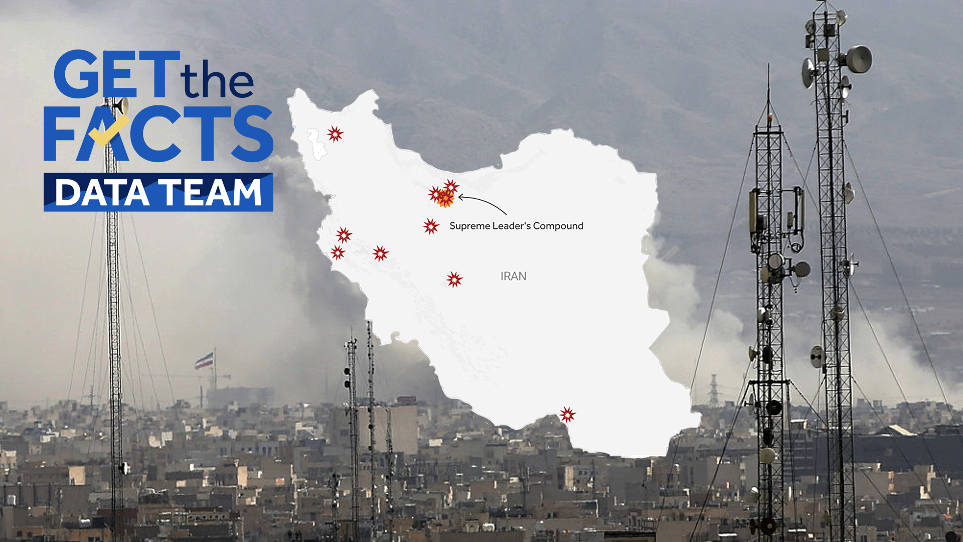 Strike Zones: These maps show where the US and Israel hit Iran and ...