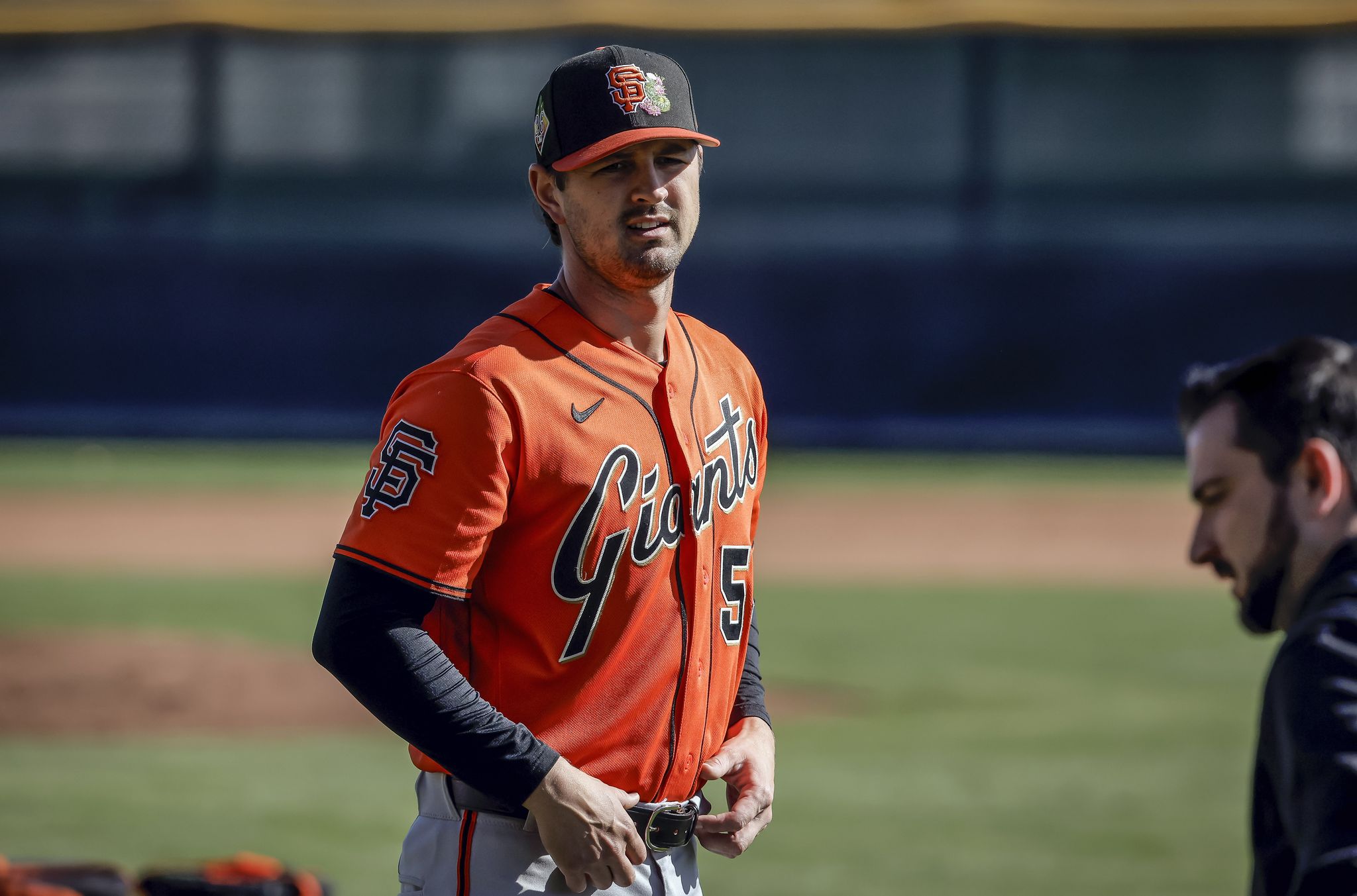Tyler Mahle happy after S.F. Giants pitching debut in spring training