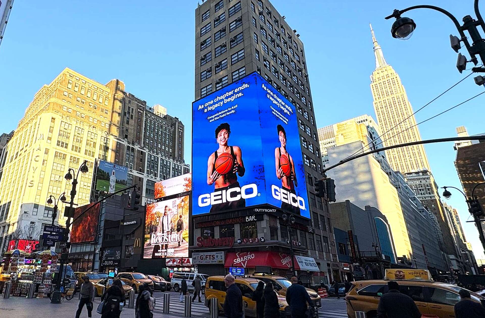 UConn star Azzi Fudd signs partnership with Geico