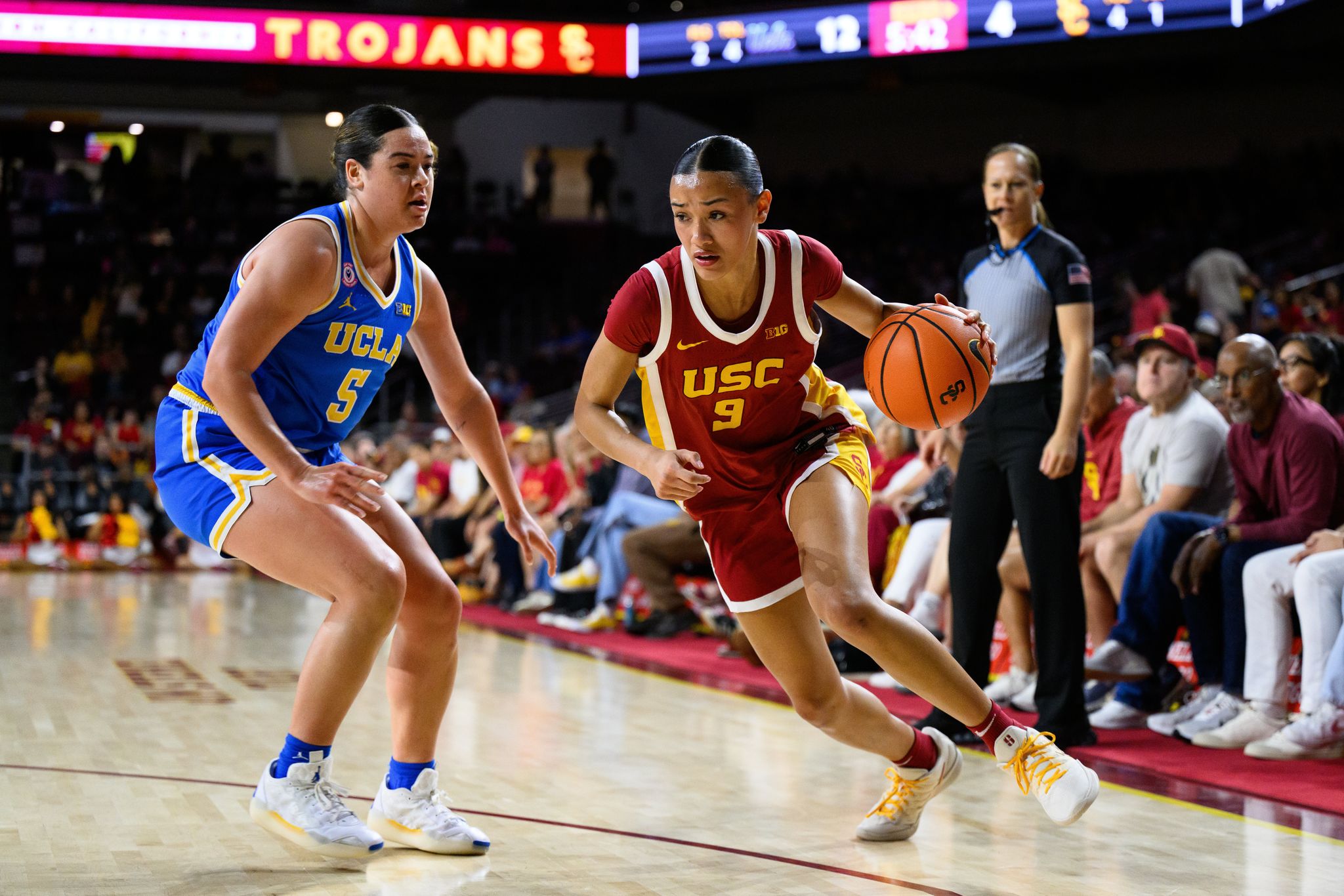 No. 2 UCLA women complete undefeated Big Ten regular season with 73-50 ...