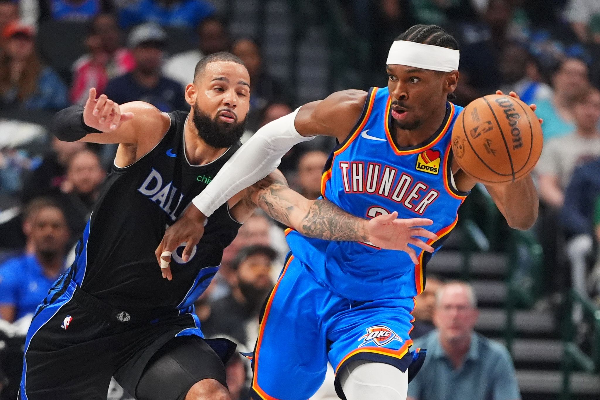 Gilgeous-Alexander scores 30 points to lead the Thunder past the ...