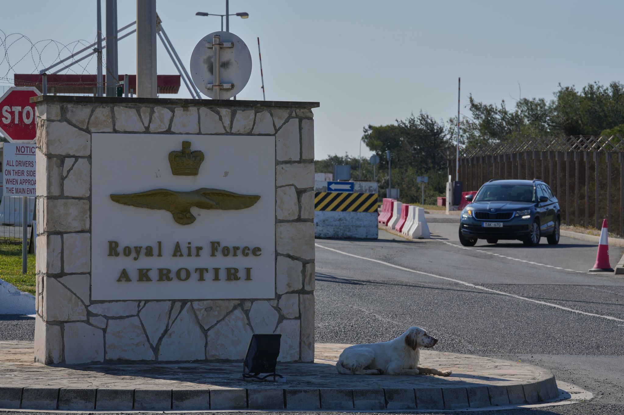 Britain says it’s not at war after a drone strikes its Akrotiri base in ...