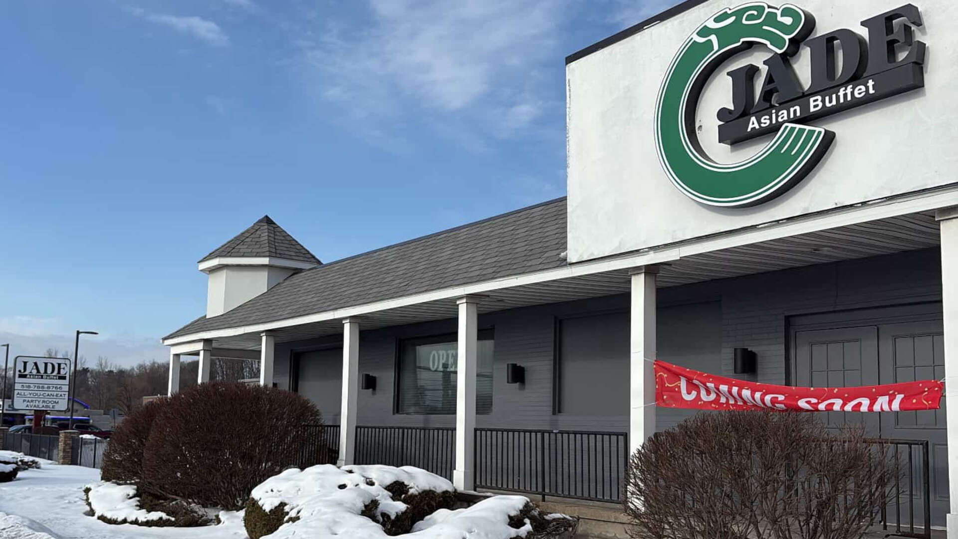 Jade Asian Buffet opens on Central Avenue in Colonie this week