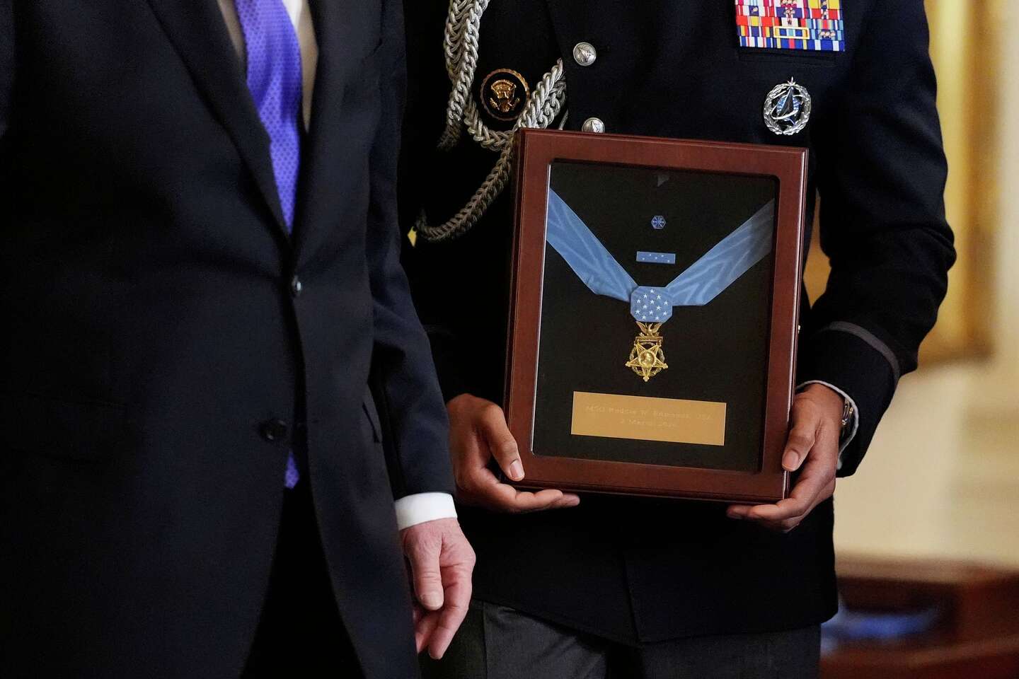 Trump awards the Medal of Honor to 3 US soldiers in a White House ceremony
