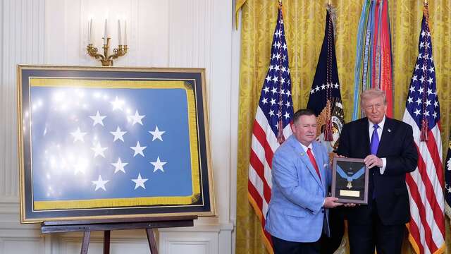 Trump awards the Medal of Honor to 3 US soldiers in a White House ceremony