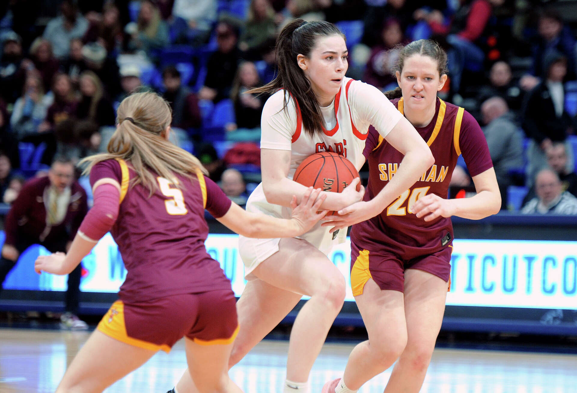 Sacred Heart Academy girls basketball fights past Sheehan in SCC final