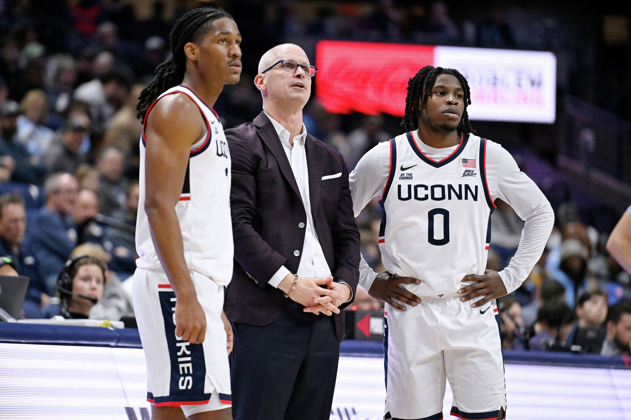 UConn men's basketball point guards inseparable off the court