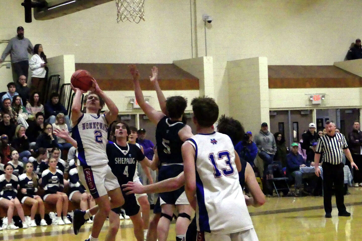 Shepaug boys basketball earns BL title with win over Nonnewaug