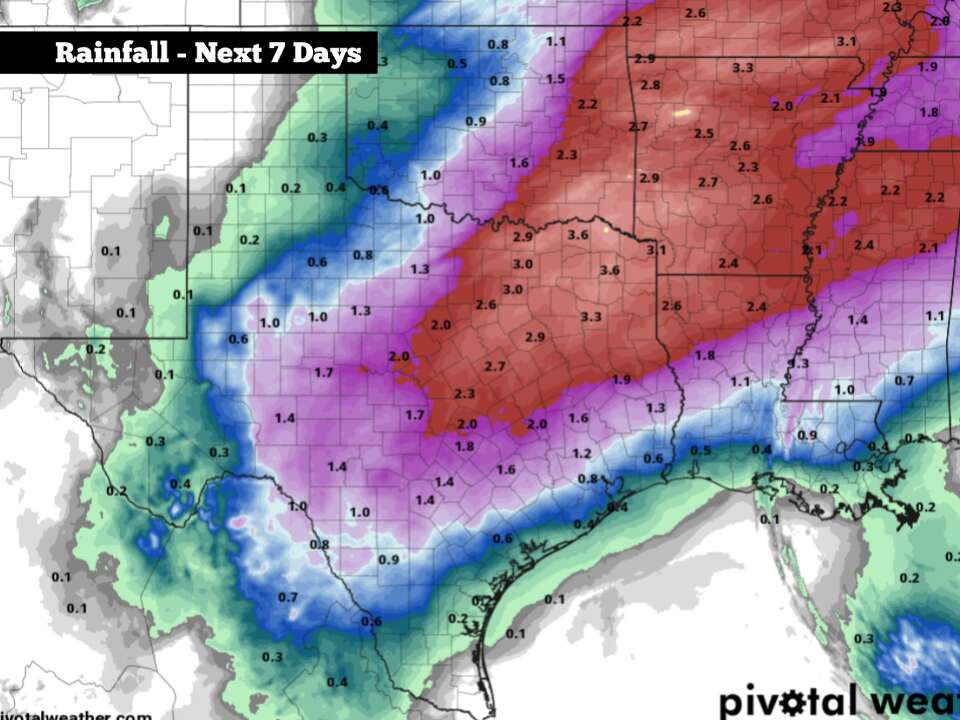 Severe storms aim for Texas over next 5 days. Here’s an update.