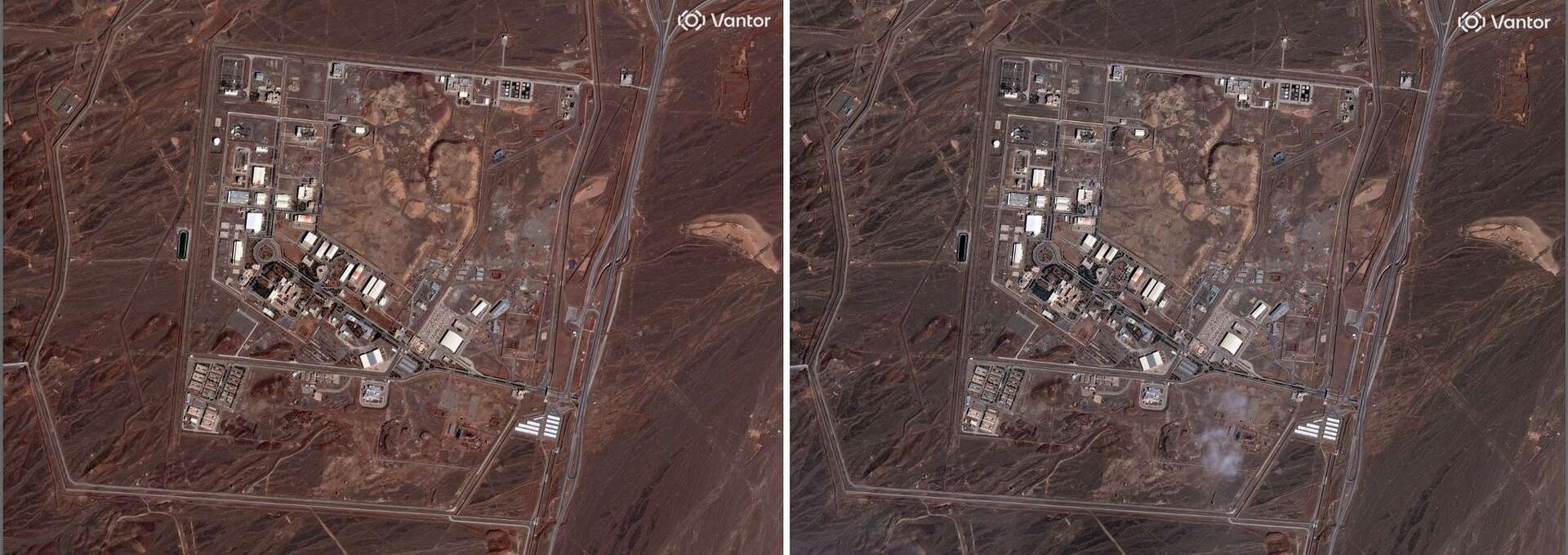 Satellite images show damage to Iran’s Natanz nuclear facility