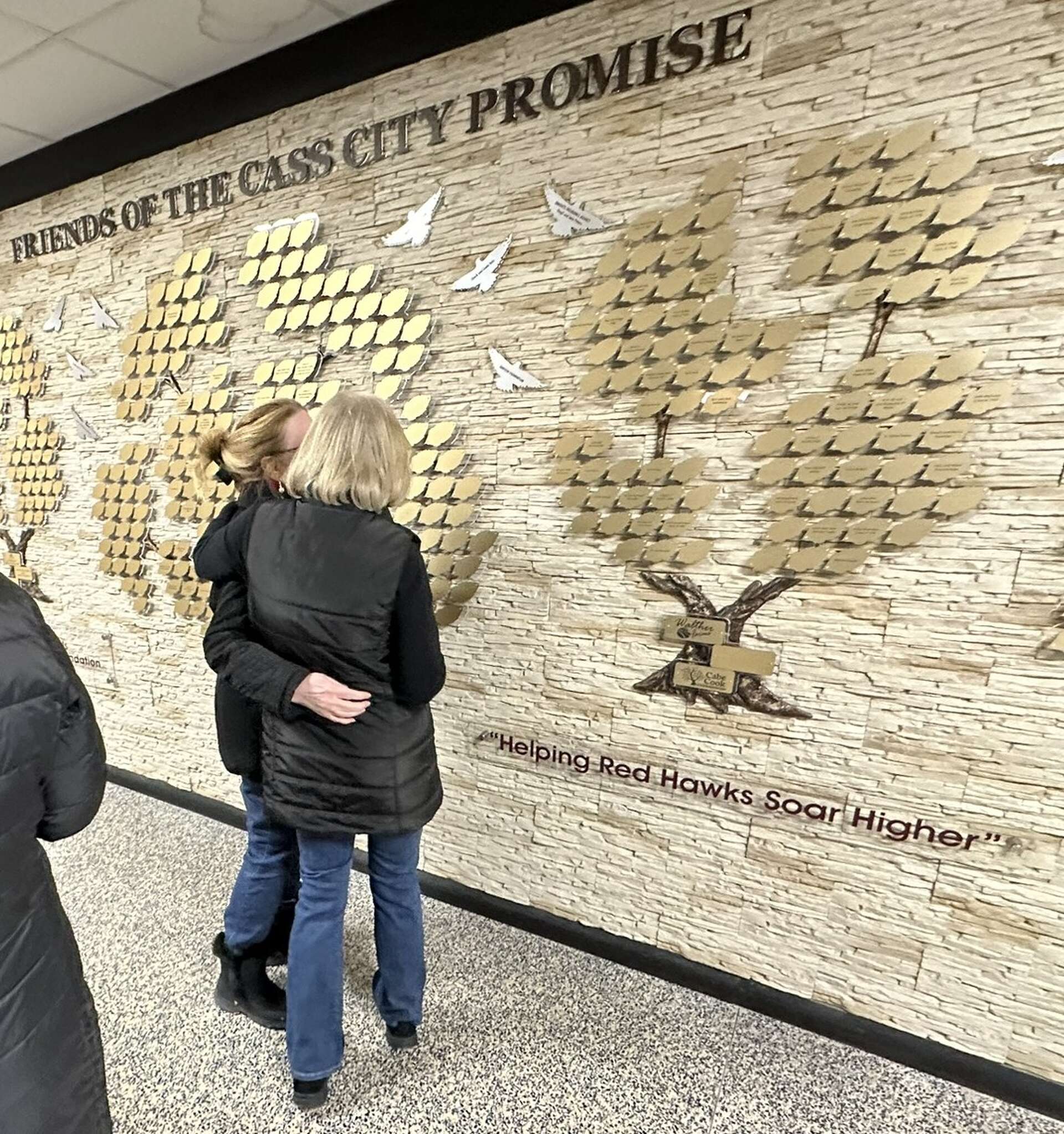Cass City PROMISE unveils Grove of Trees donor wall